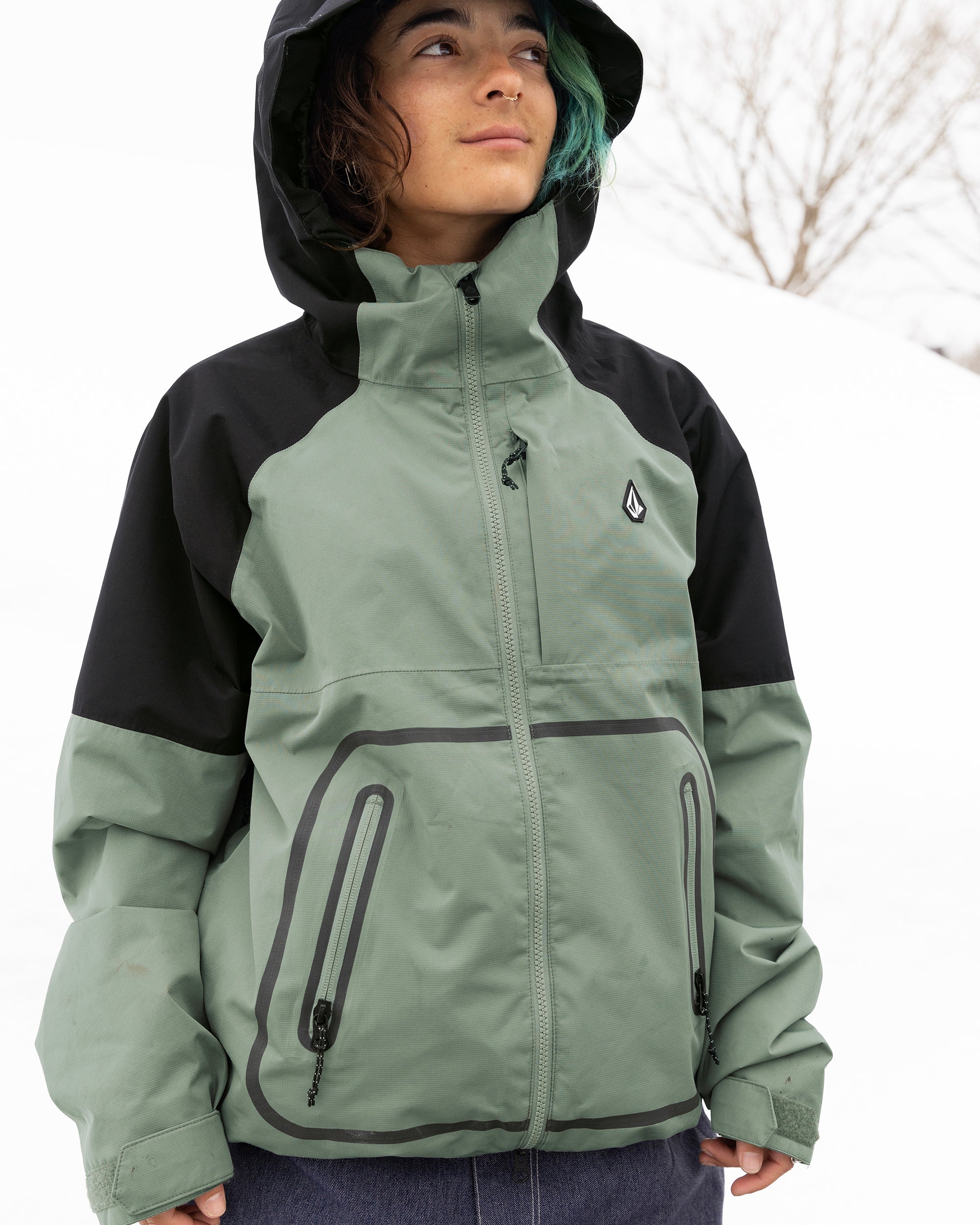 REVNA 20K SHELL JACKET - LICHEN GREEN – Volcom