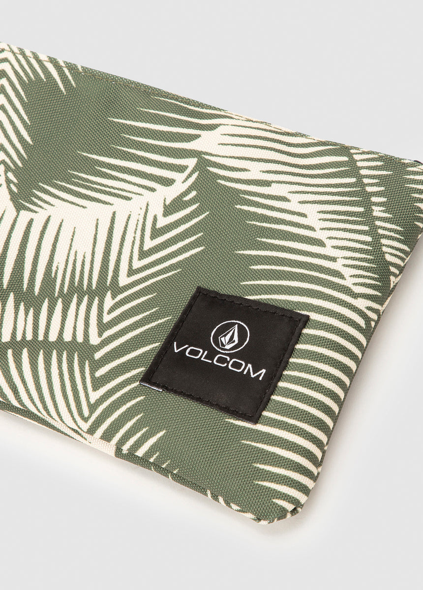Patch Attack Pencil Case - Evergreen – Volcom