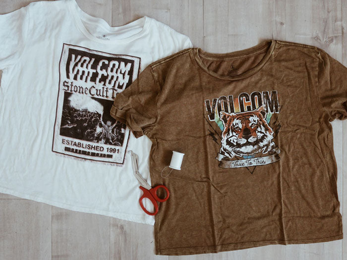 Our How-to Guide To Making Your Own Split T-shirt - Volcom