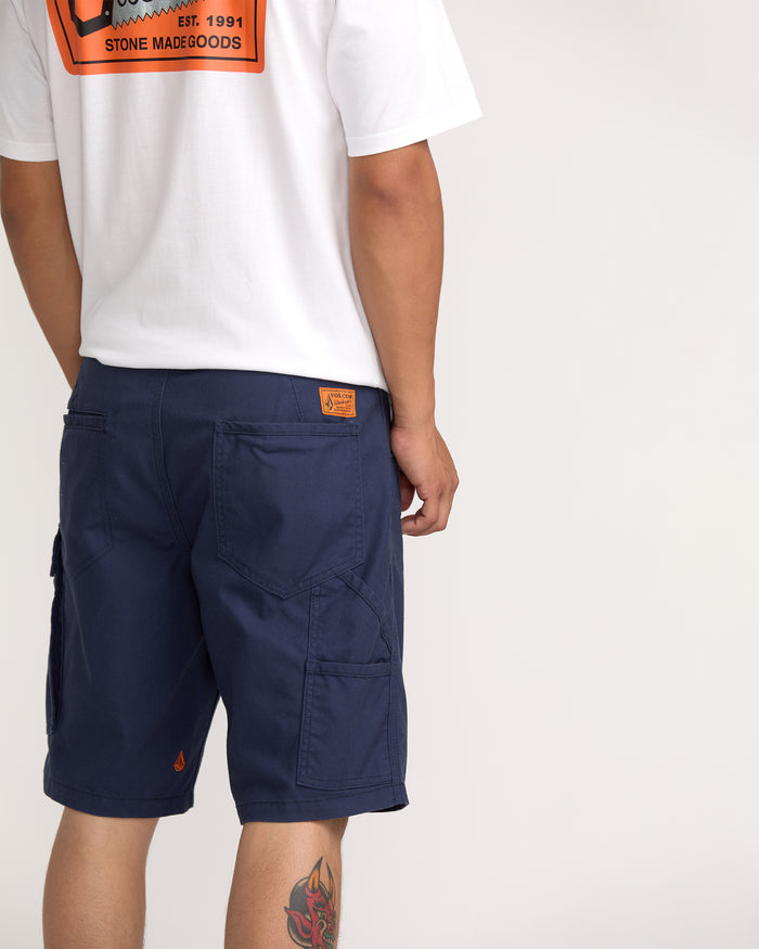 Mens Volcom Workwear Caliper II Work Short 20"