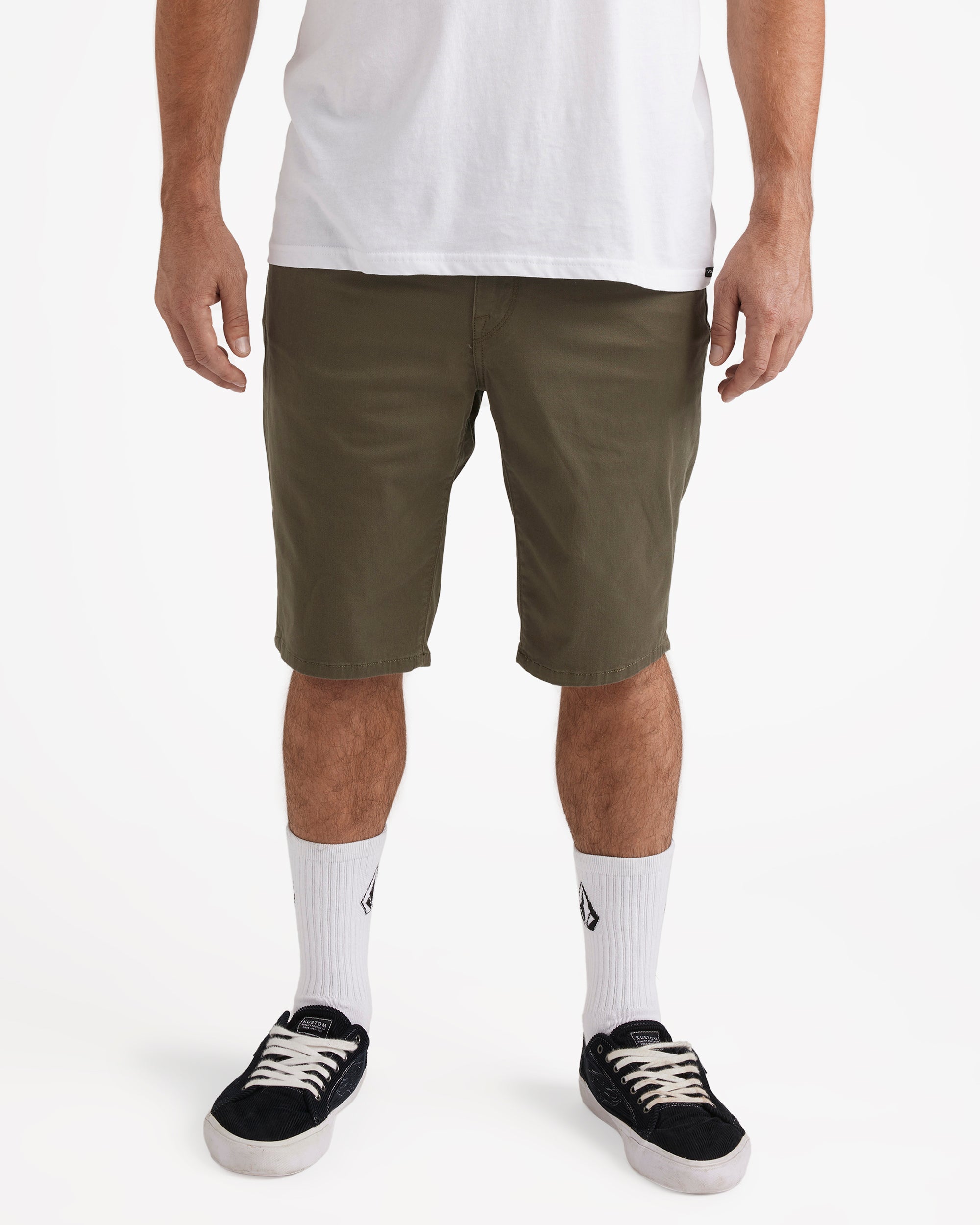 V Solver Light Weight Short - Military | Volcom