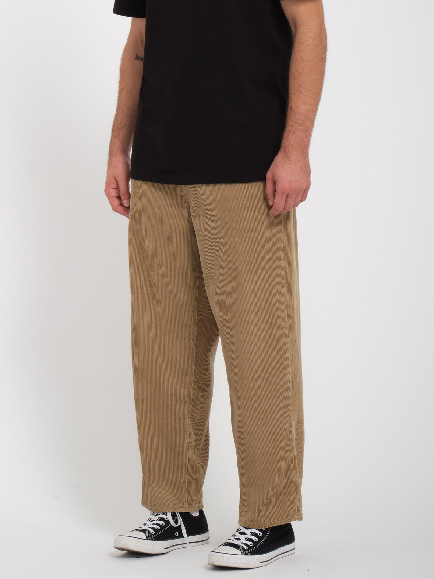 Billow Tapered Cord Pant - Khaki – Volcom