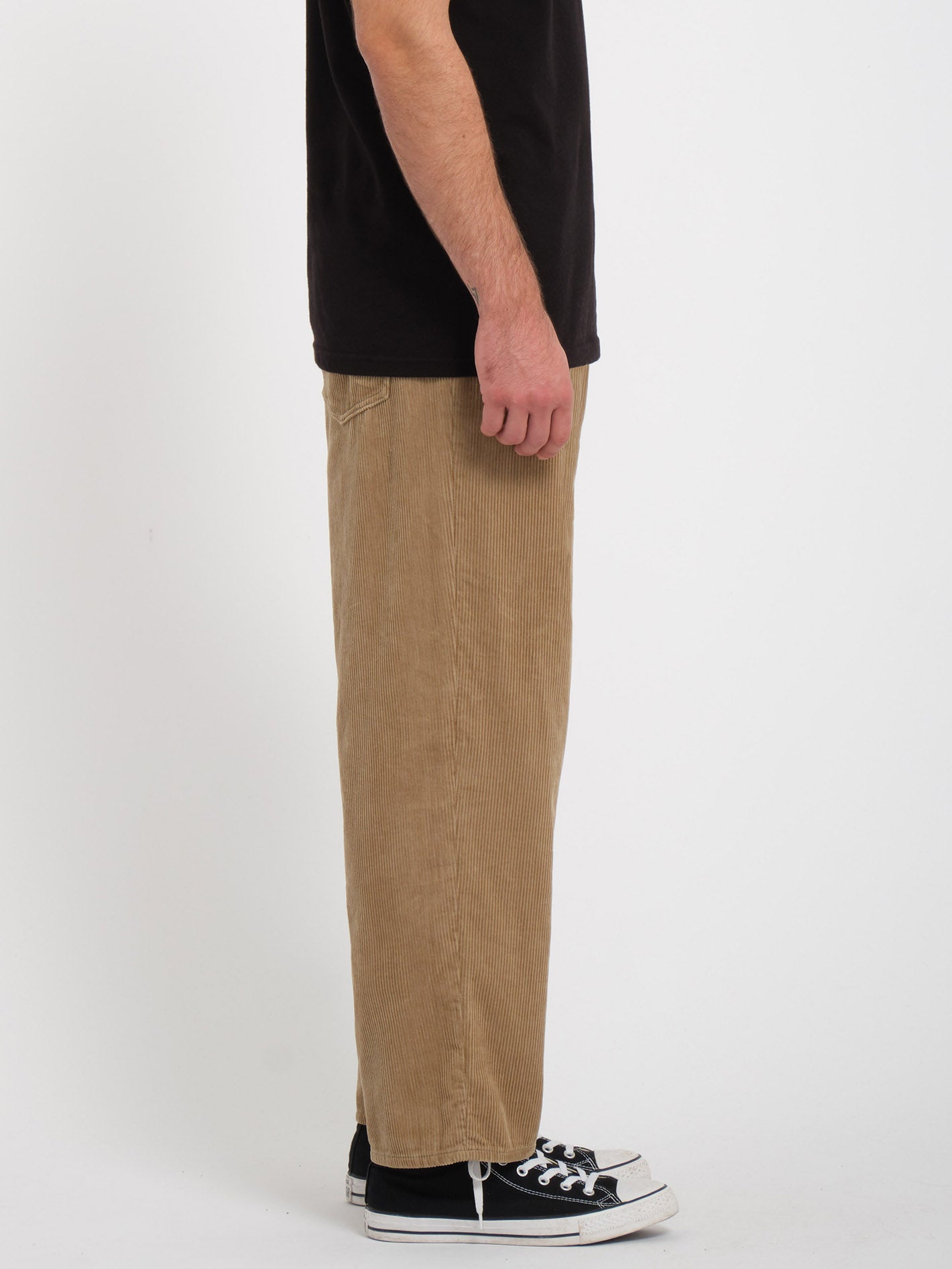 Billow Tapered Cord Pant - Khaki – Volcom