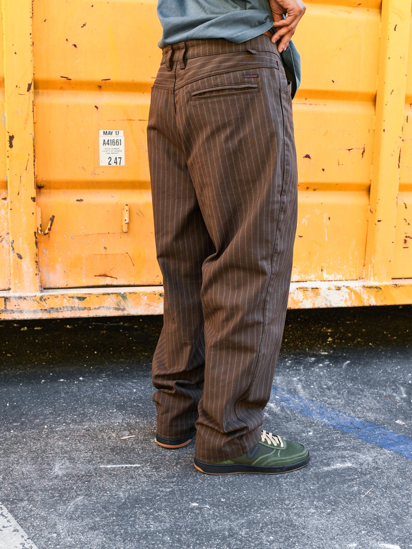 SKATE VITALS REMY S PANT - DARK BROWN – Volcom