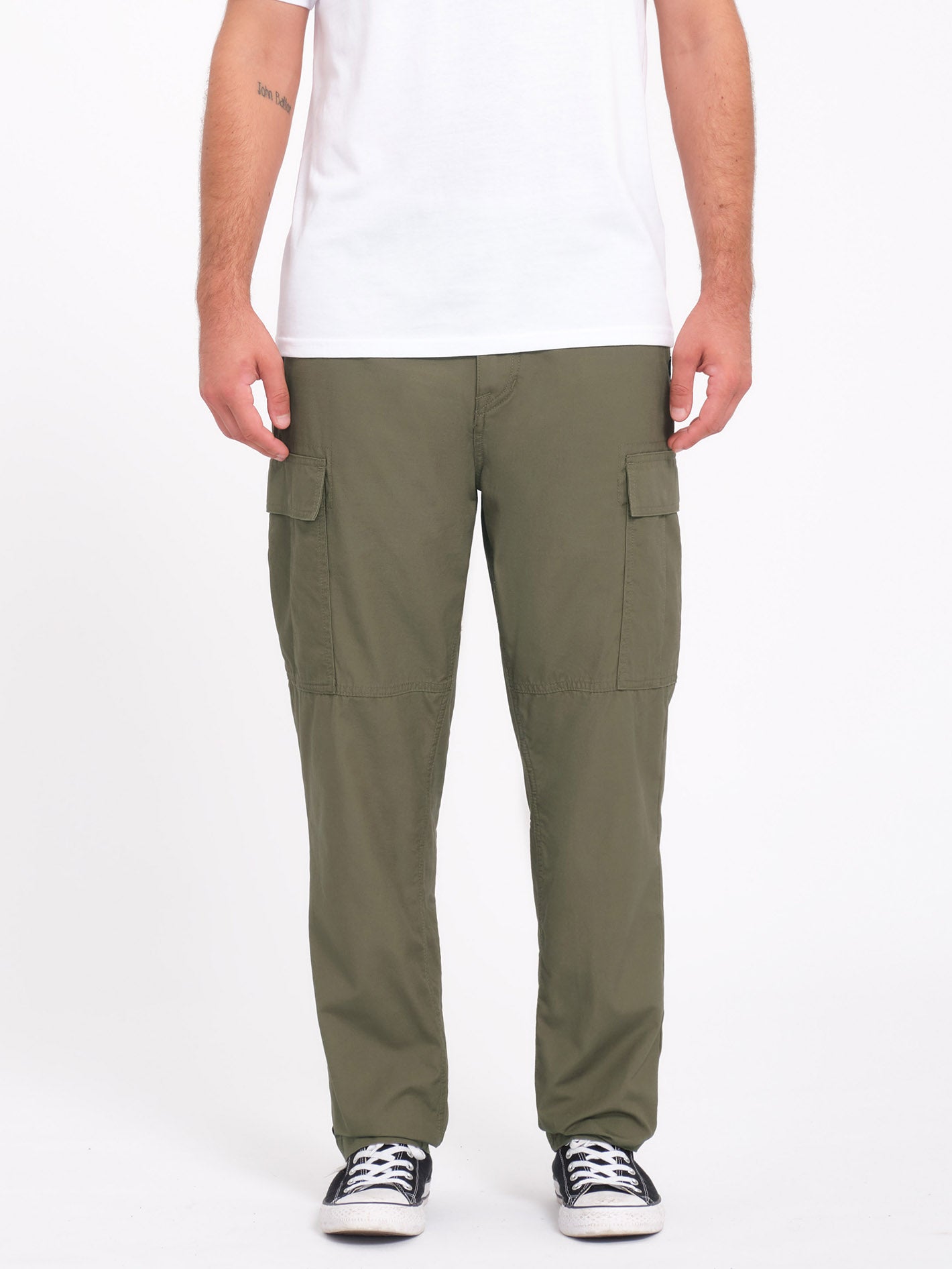 STRANGE TRIPPER TAPERED CARGO - WINTERMOSS – Volcom