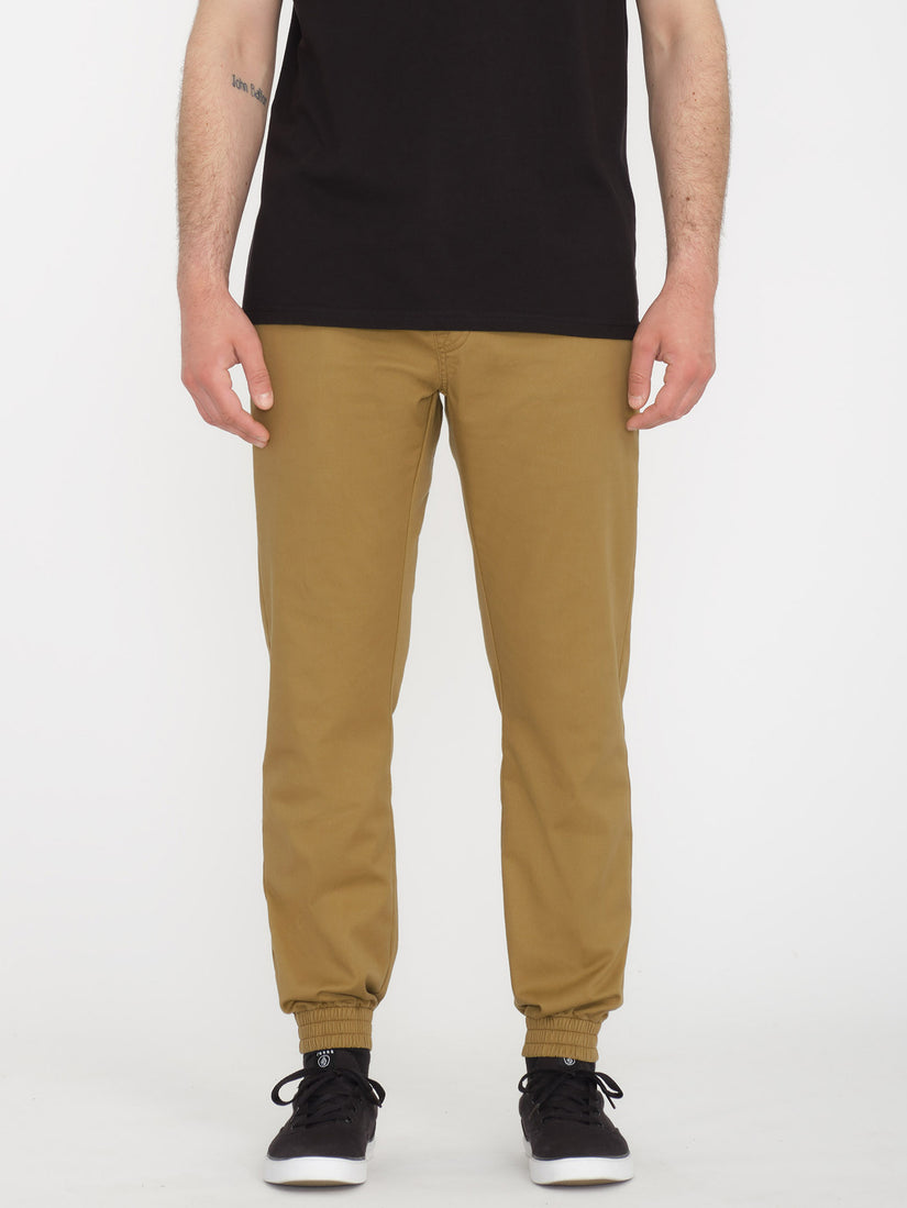 Frickin Slim Joggers - Dark Khaki | Volcom
