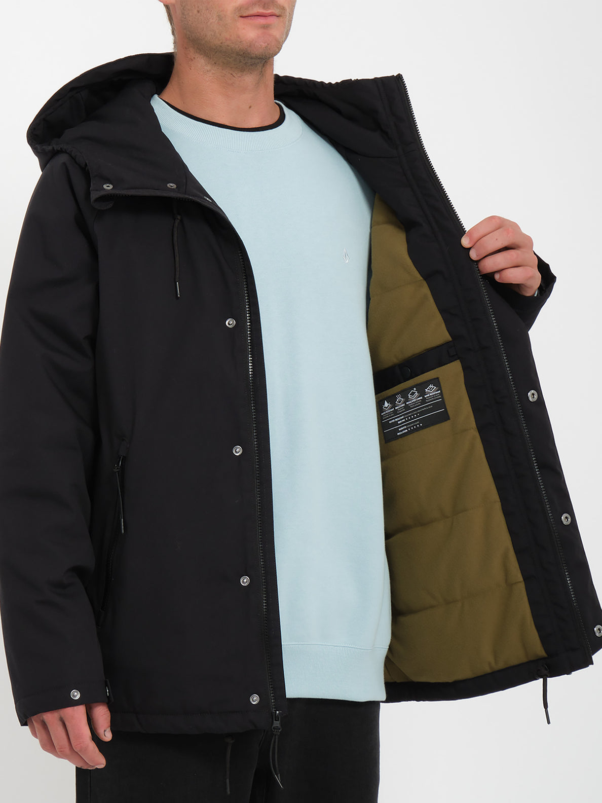 Stoke Stone Ii 5K Jacket - Black – Volcom