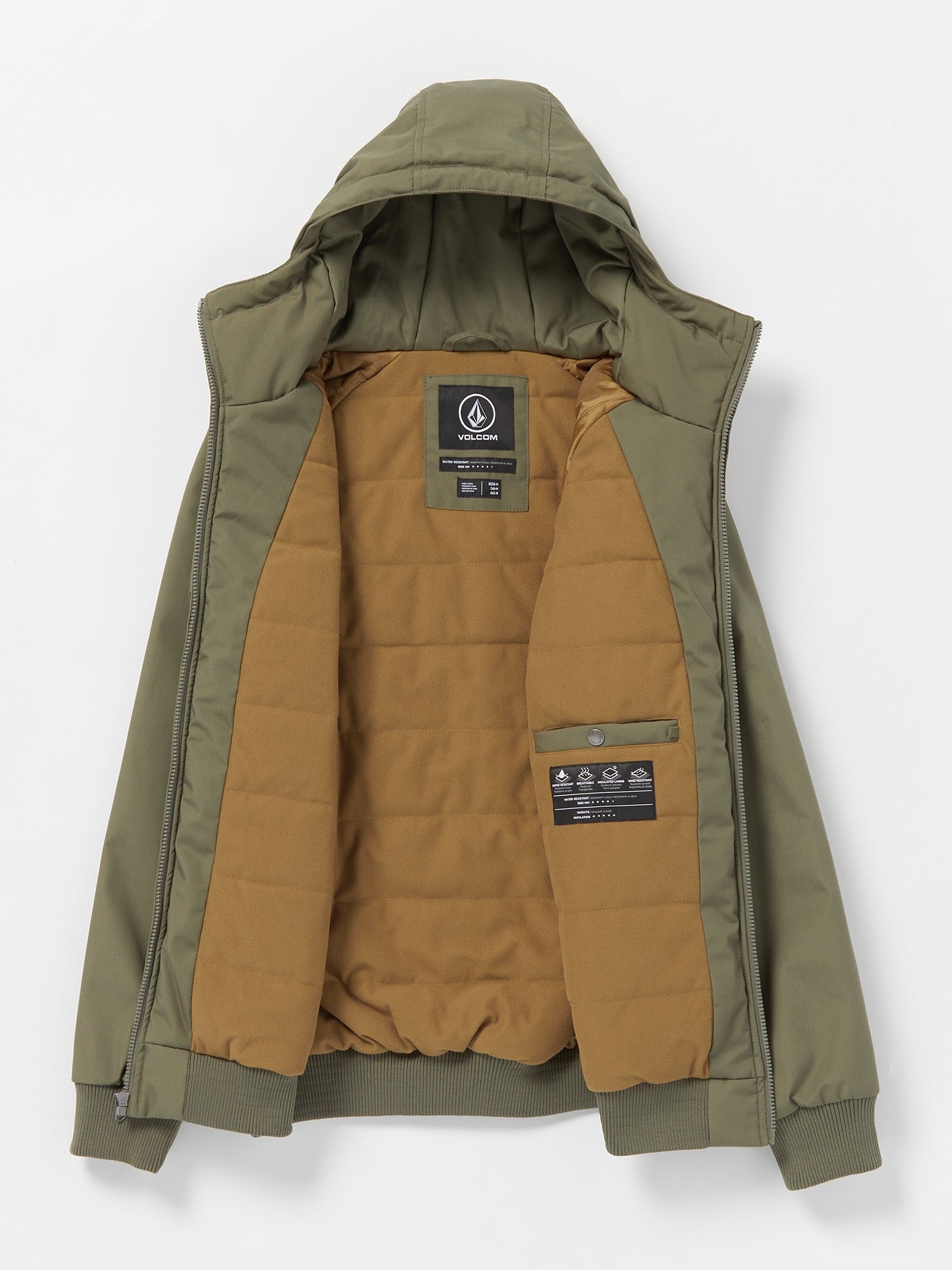 Hernan 5K Jacket - Wintermoss – Volcom