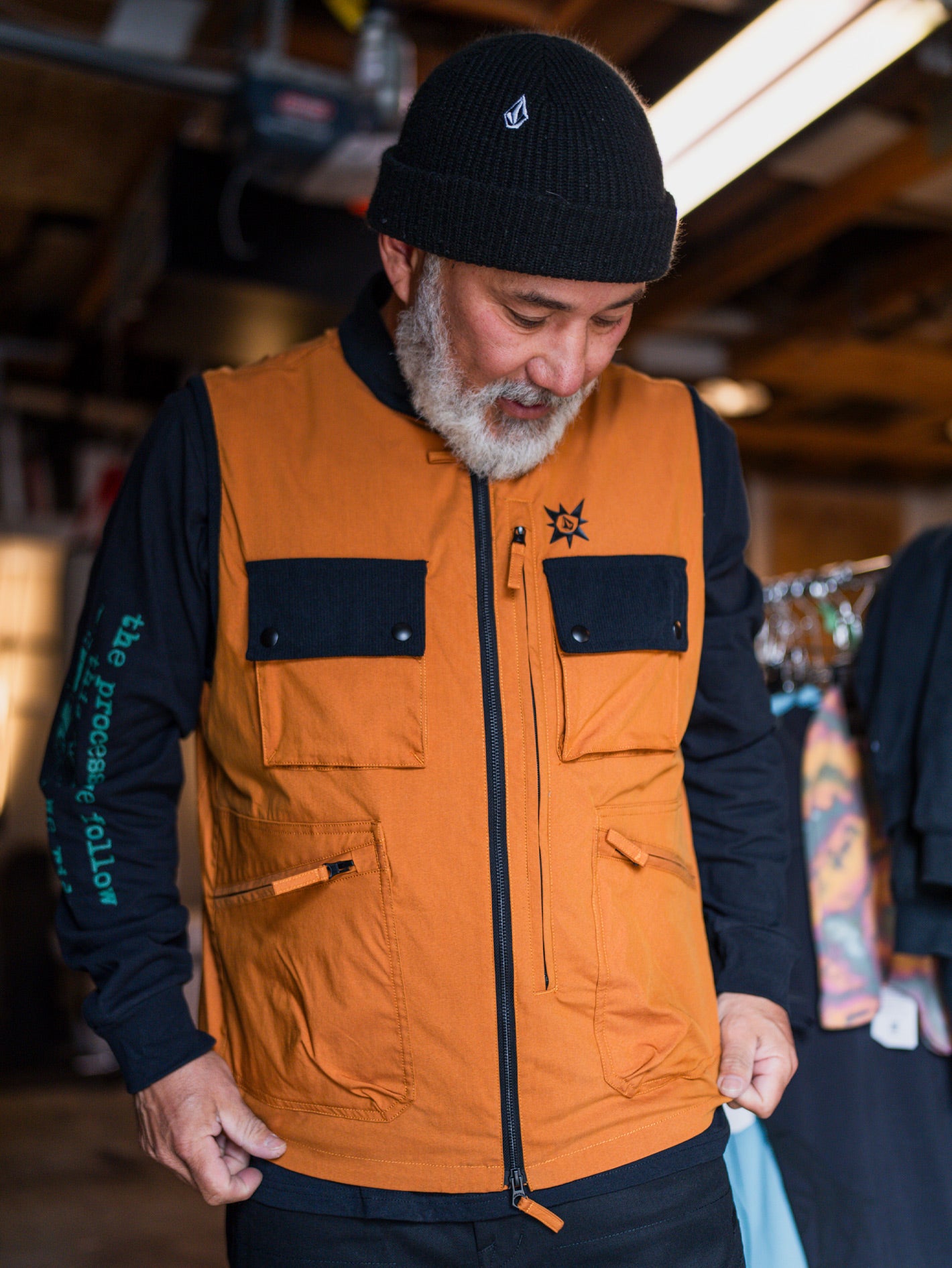 TT B IGUCHI TDS VEST - CHESTNUT BROWN – Volcom