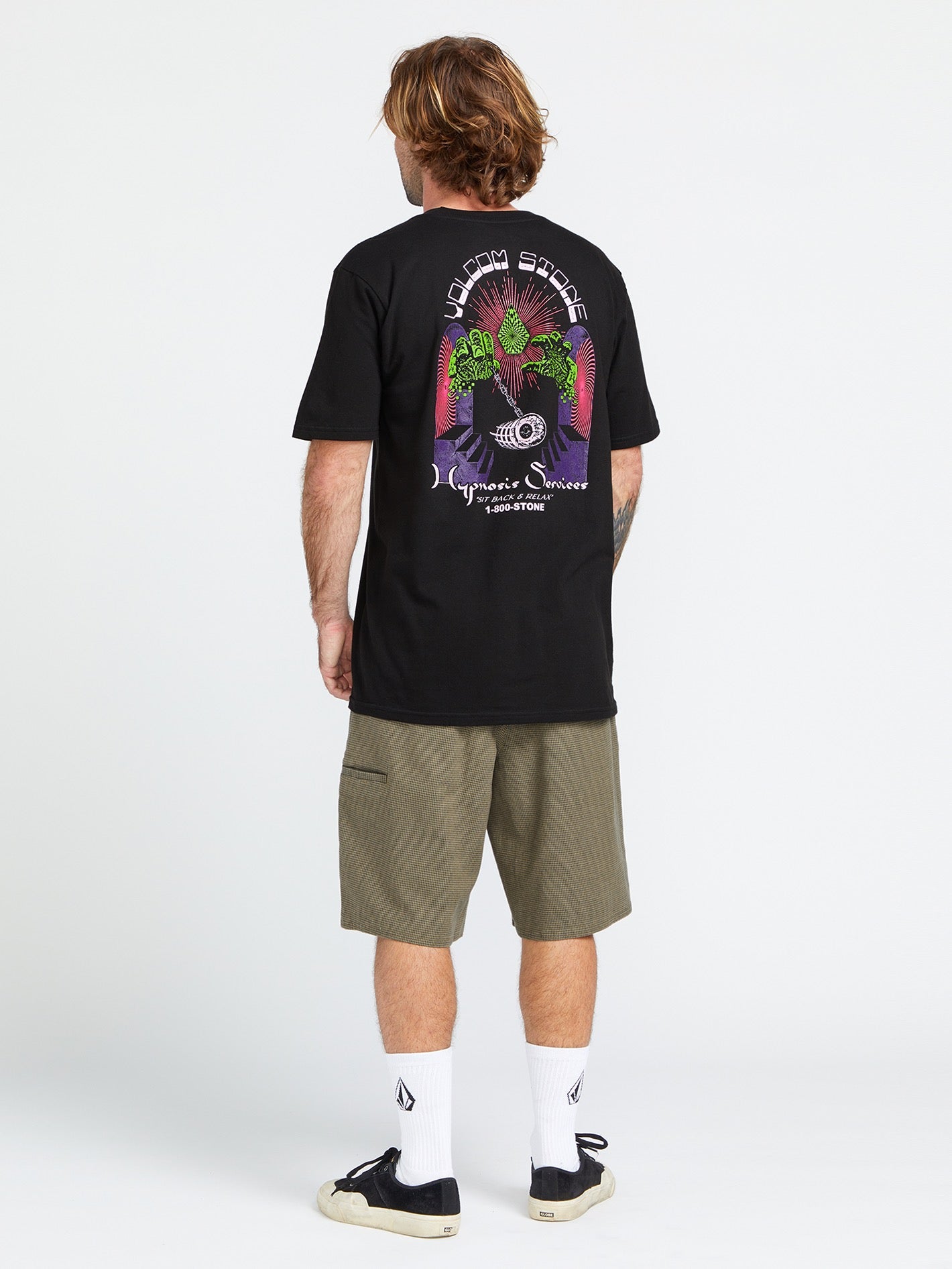 1800 Stone Short Sleeve Tee - Black – Volcom