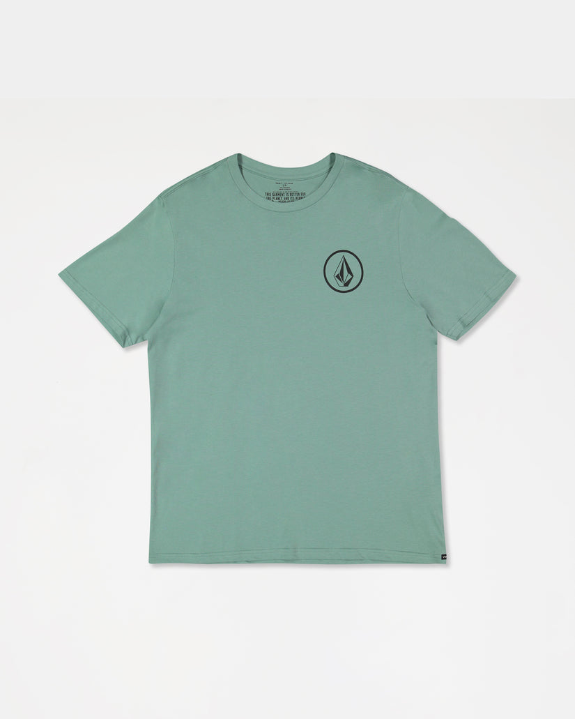 MINI CIRCLE STONE S/S TEE - PETROL – Volcom