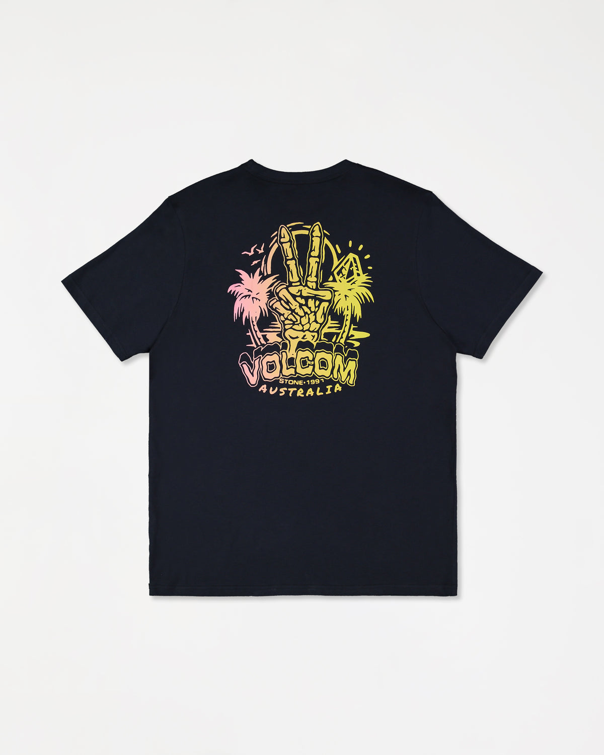 PEACE OUT SS TEE - NAVY – Volcom