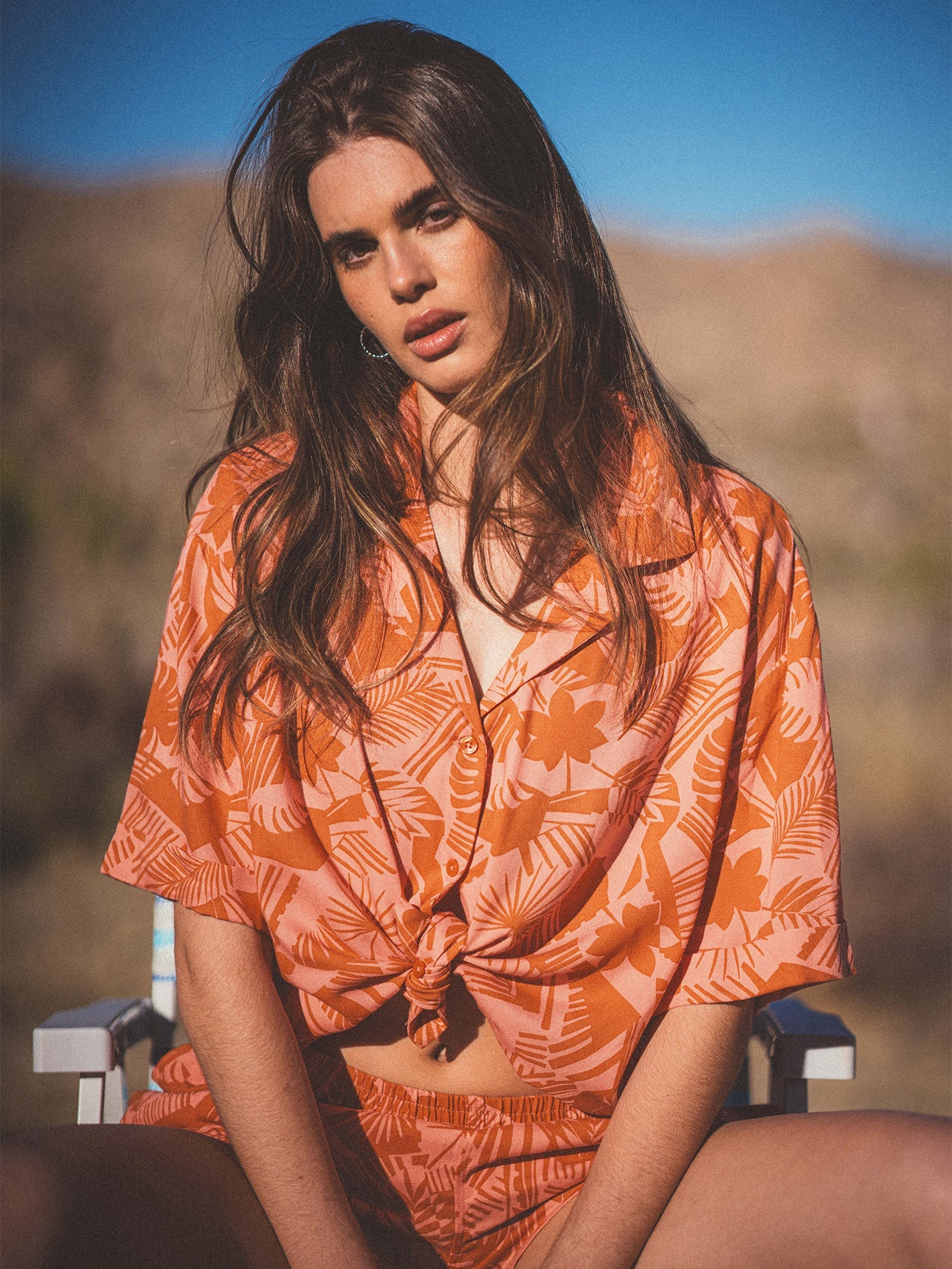 EXCAPISM TOP - BURNT SIENNA – Volcom