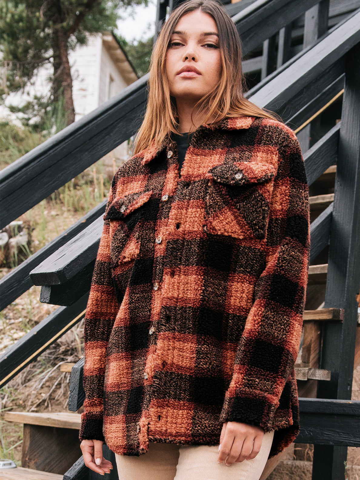 Silent Sherpa Jacket - Black – Volcom