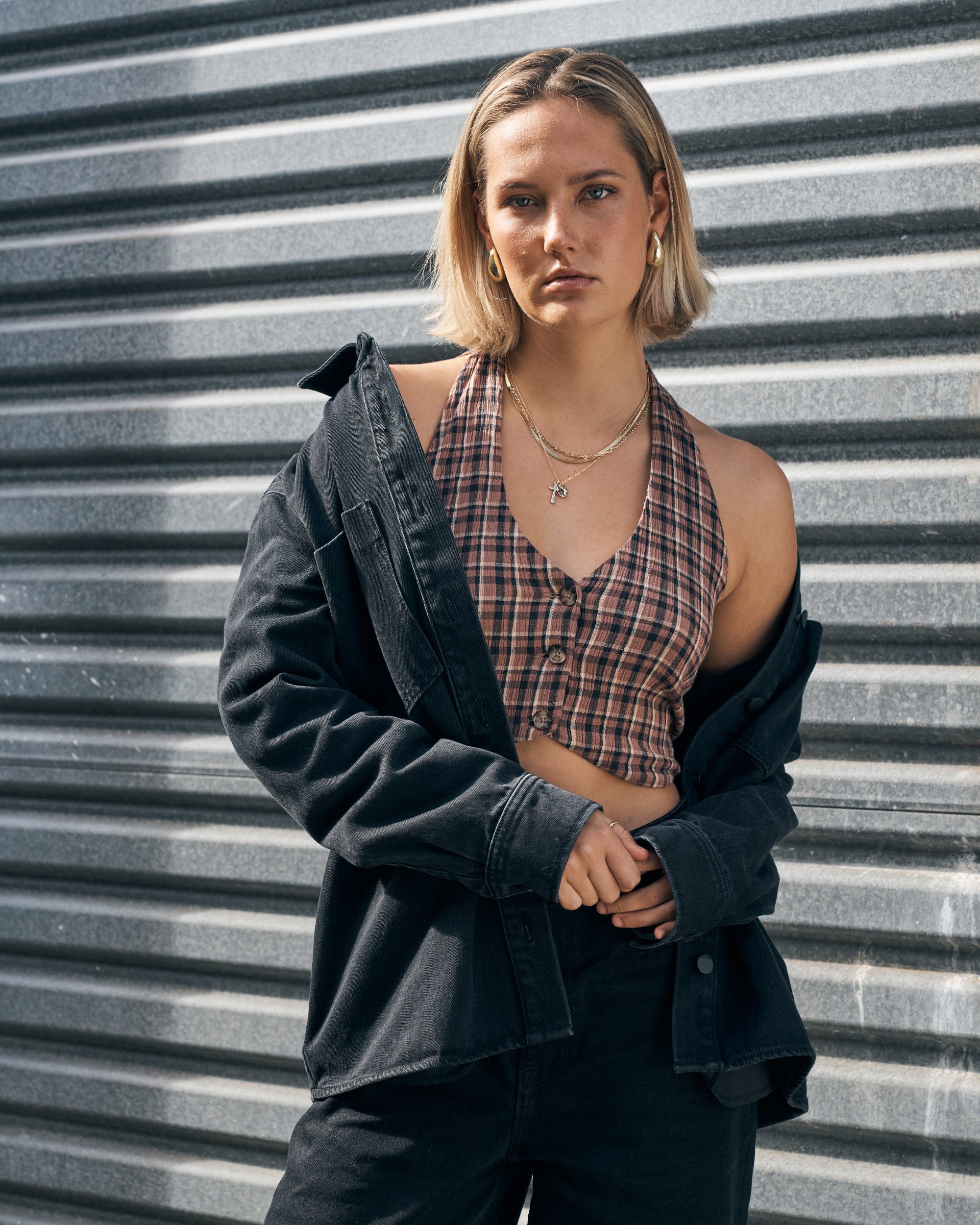 WHATS UR DAMAGE VEST - CHOCOLATE – Volcom