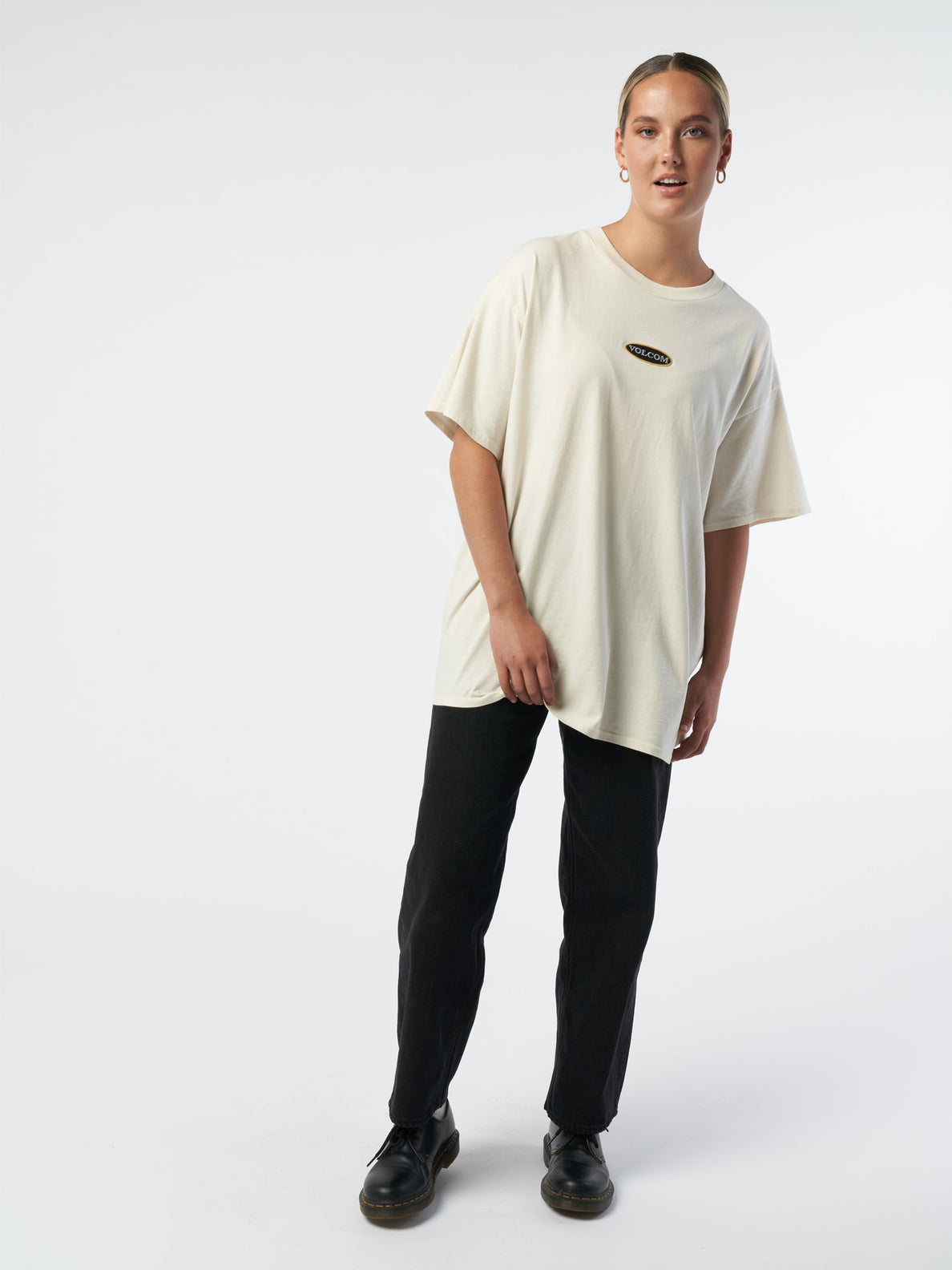 Heritage Logo Heavy Weight T-Shirt - Dirty White – Volcom