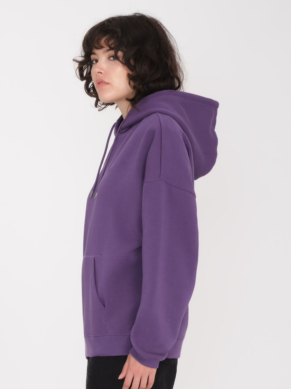Stone Heart Up Hoodie - Deep Purple – Volcom