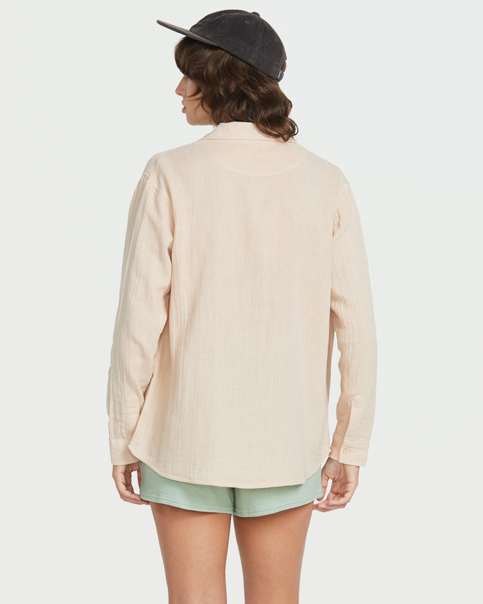 Lil Button Up Long Sleeve Shirt – Volcom