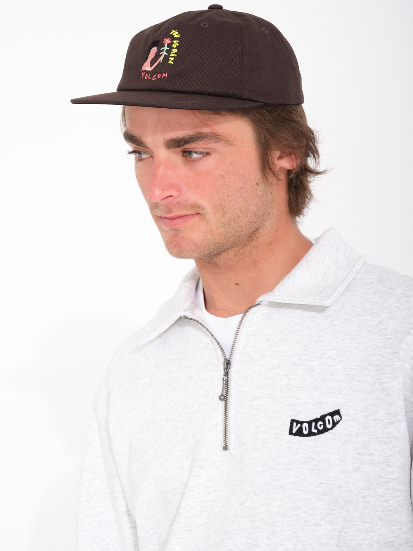 Featured Artist Arthur Longo Hat - Dark Earth | Volcom