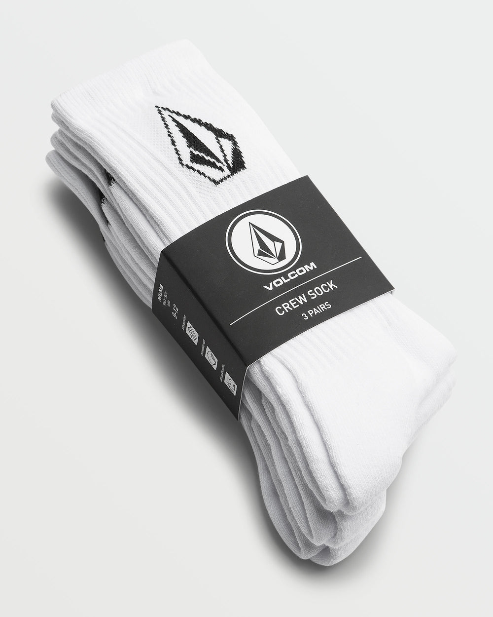 Mens Full Stone Sock 3 Pack – Volcom