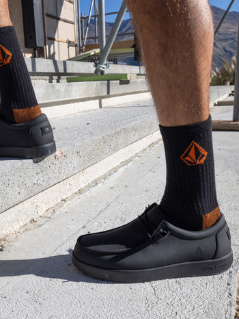 Volcom Workwear Sock 3 Pack - Black | Volcom