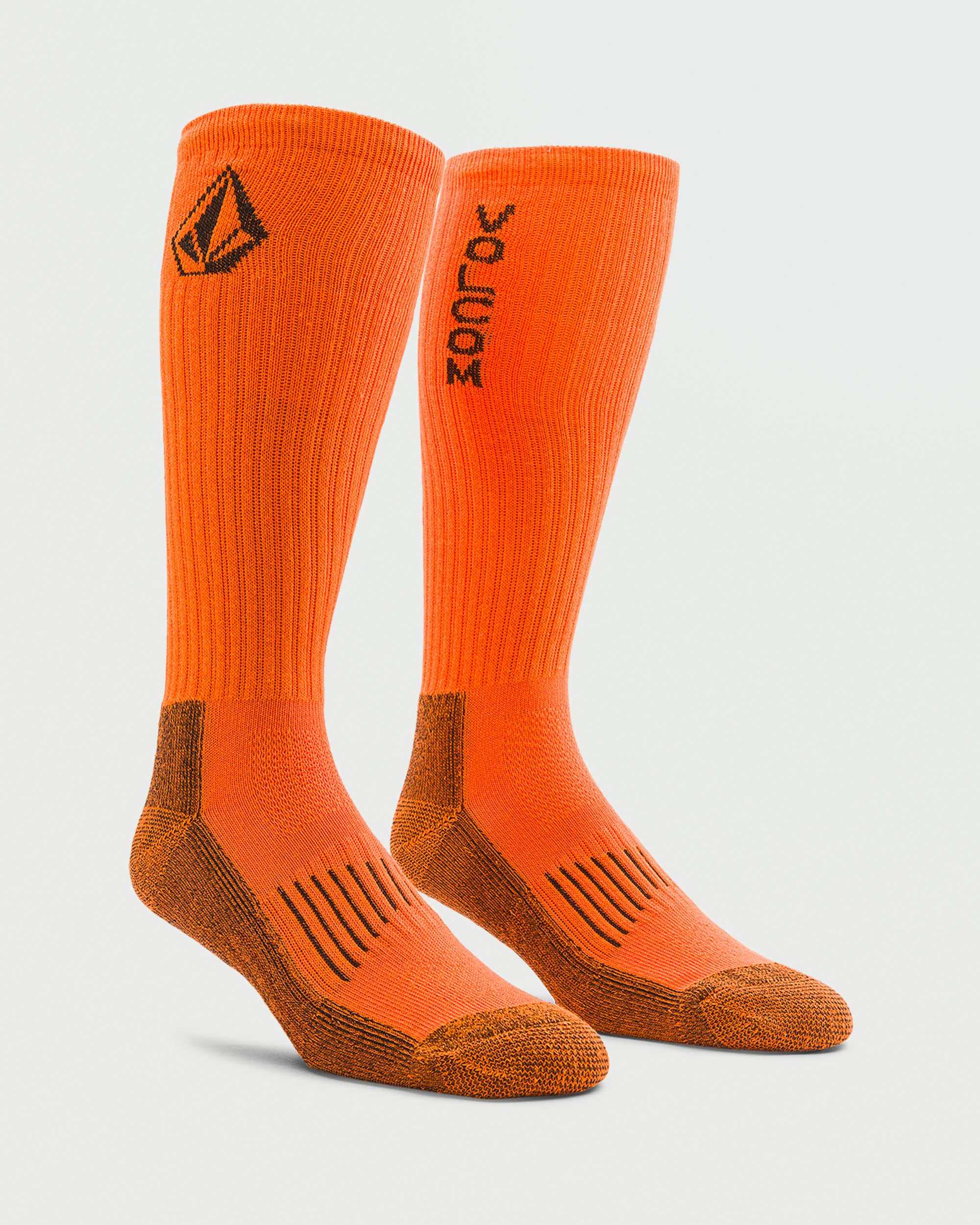 WORKWEAR TALL SOCK 3PK - ORANGE – Volcom