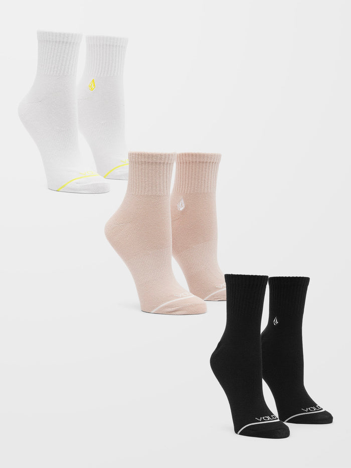 The New Crew Socks 3 Pack – Volcom