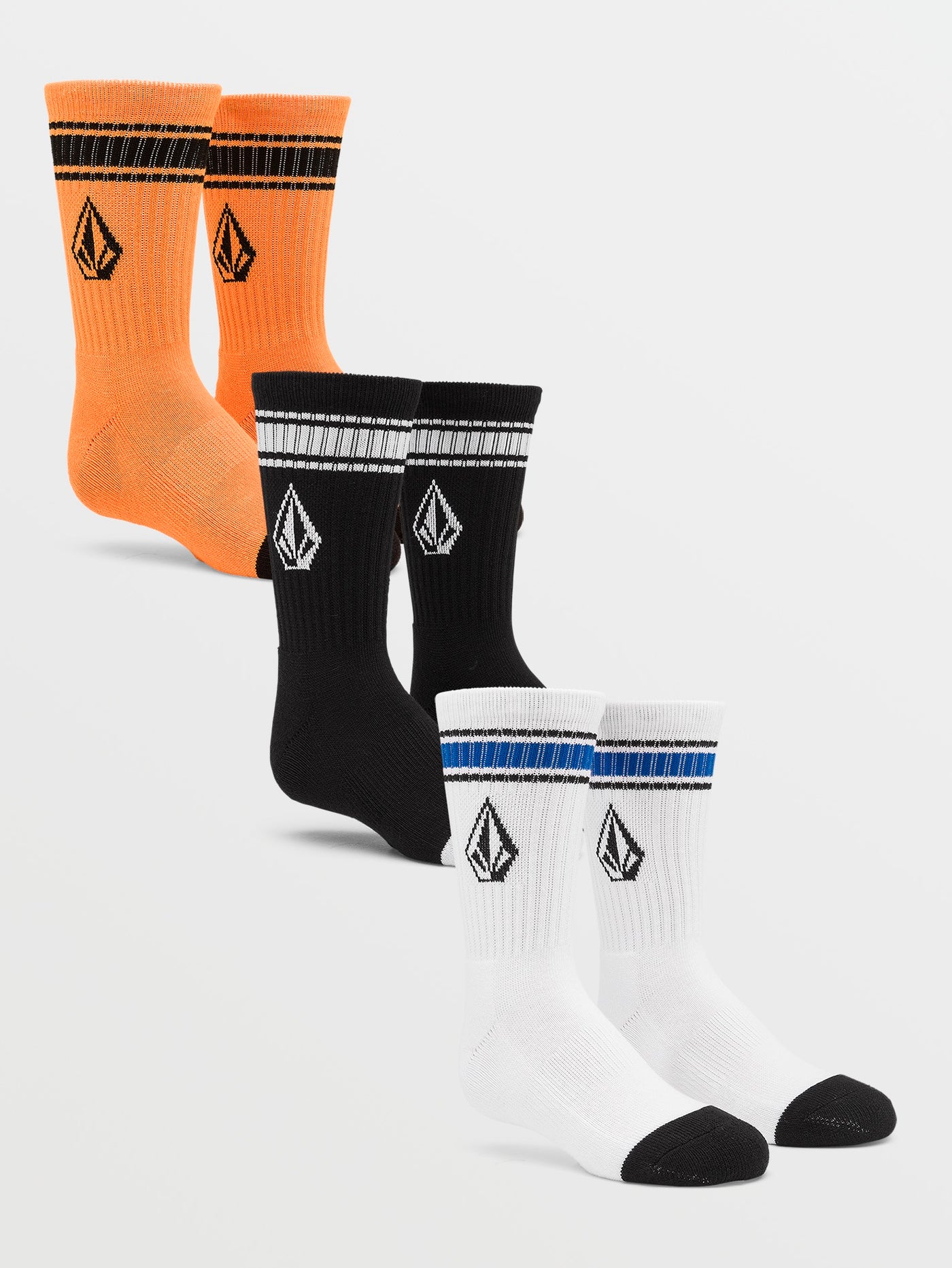 FULL STONE SOCK MULTIPACK - MULTICOLOUR – Volcom