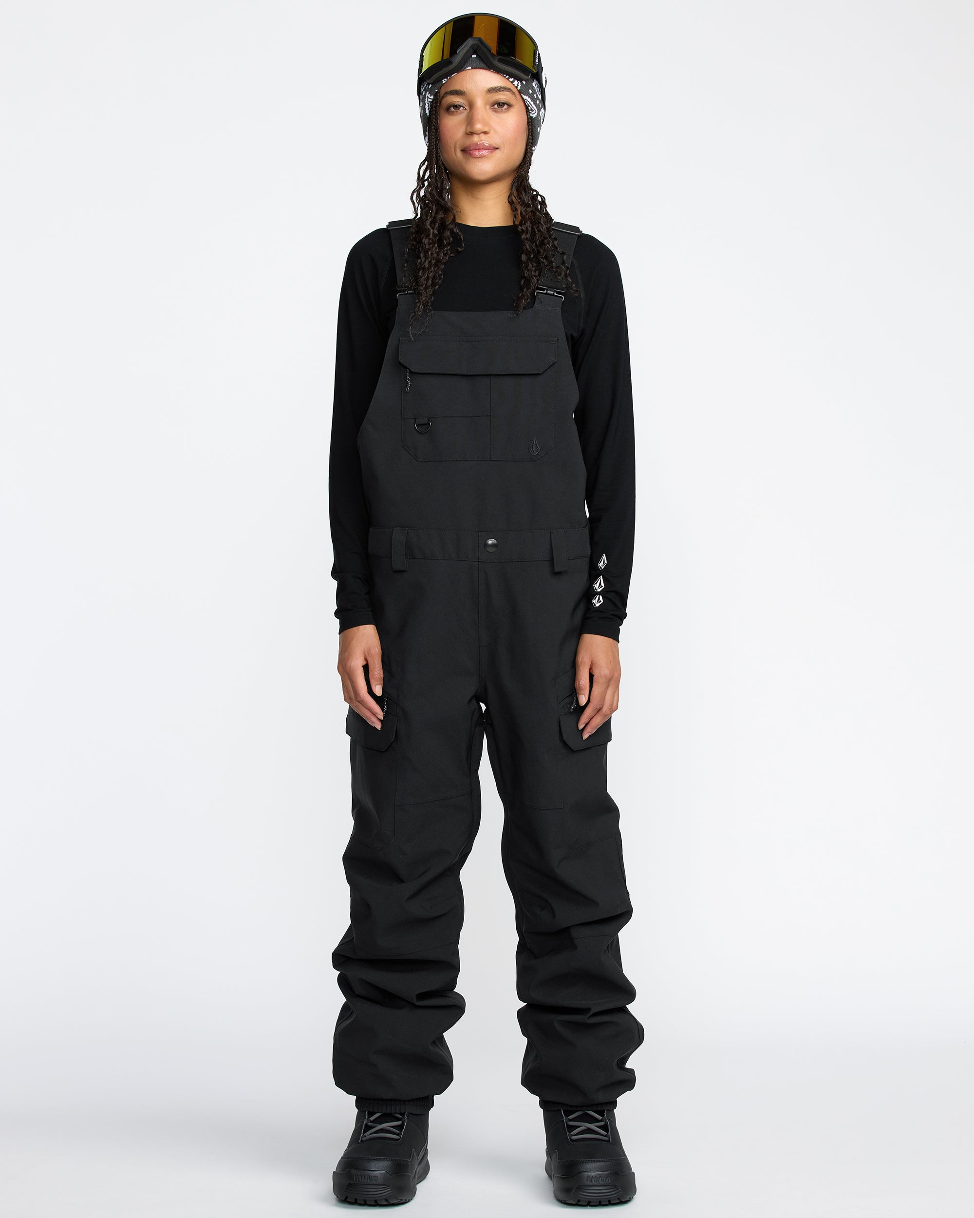 Womens Creston 3D Stretch Bib Overall – Volcom