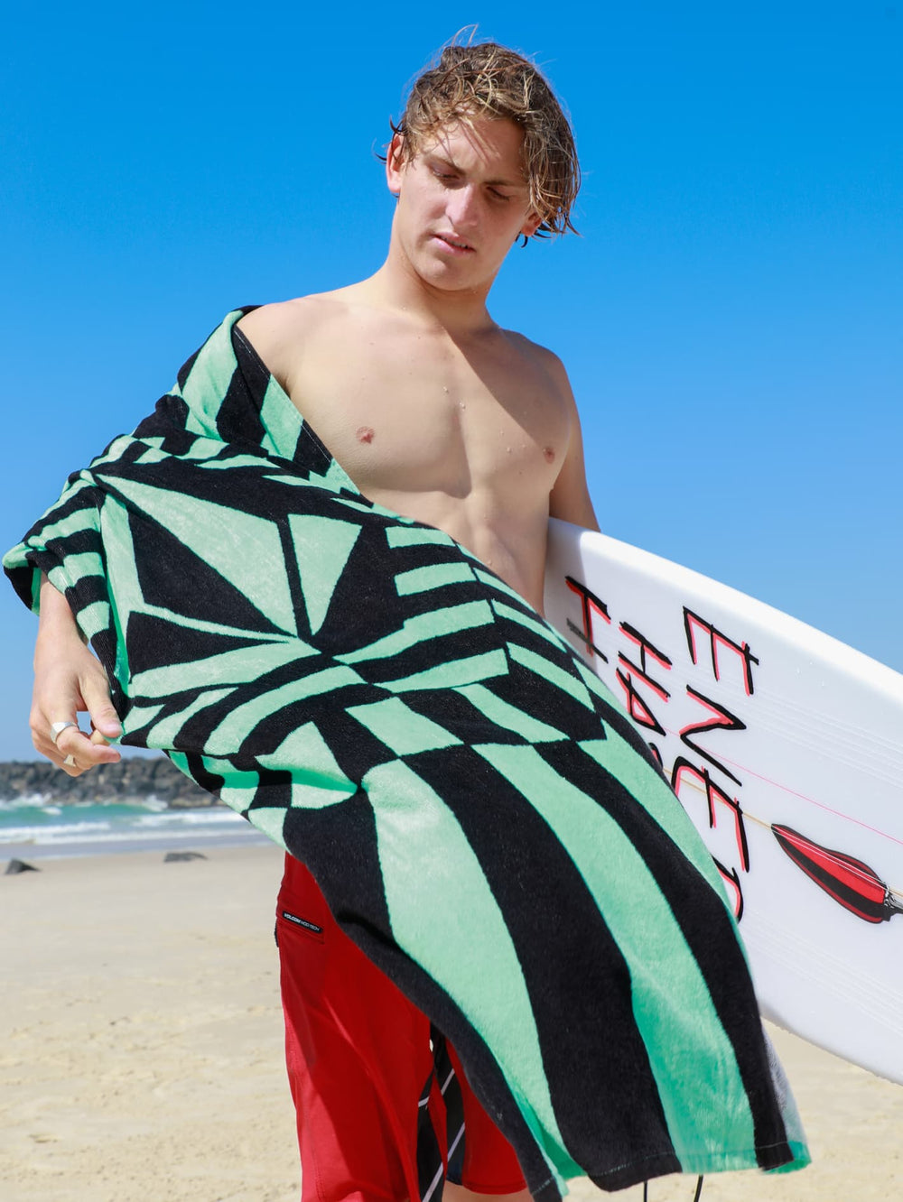 STONERAY TOWEL - JADE – Volcom