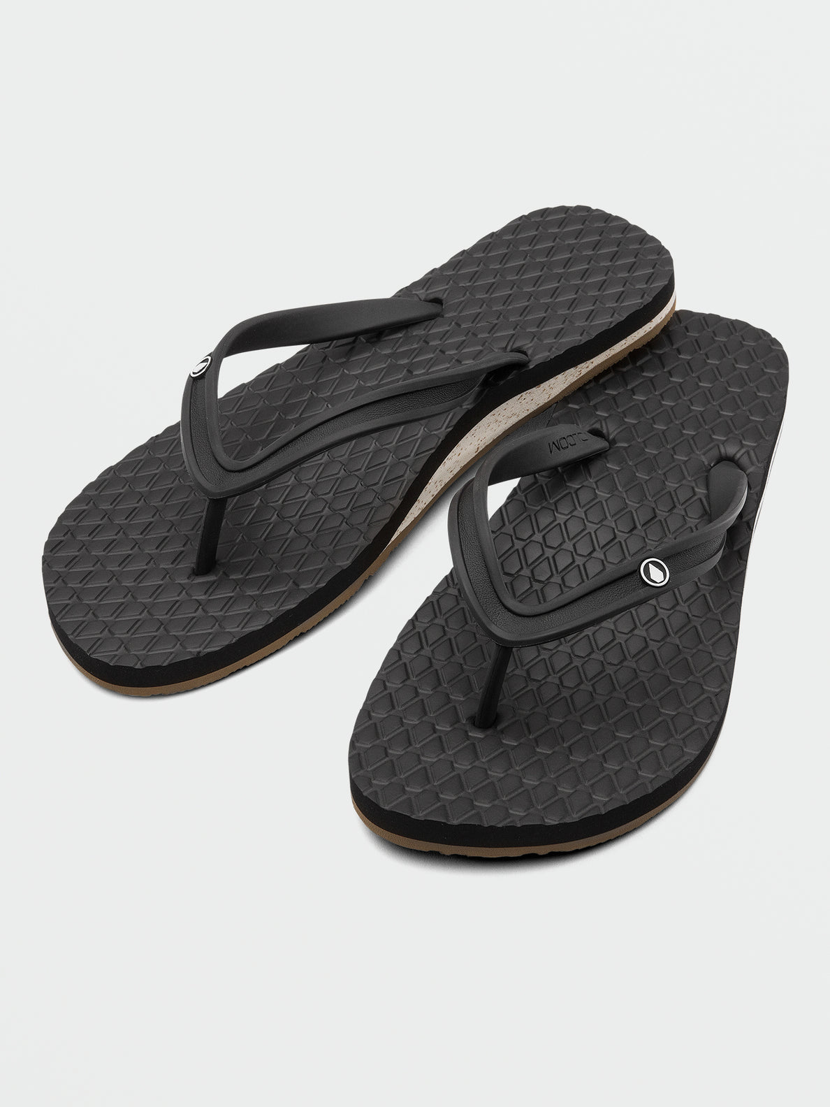 Womens Eco Concourse W Sandal - Black White – Volcom