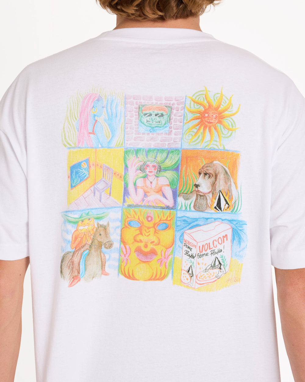 Mens Double Fantasy T-Shirt – Volcom