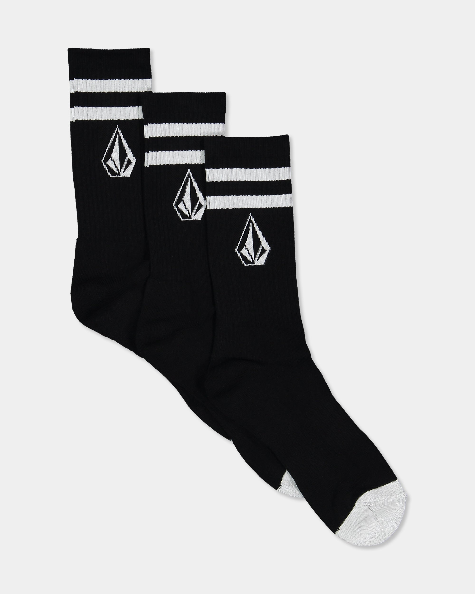Full Stone Retro 3 Pack Socks – Volcom