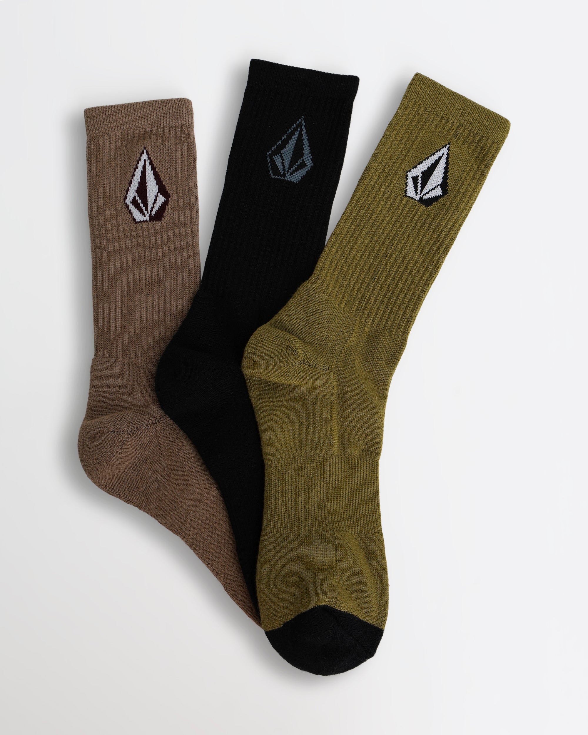 Full Stone Mix Sock 3 Pack – Volcom