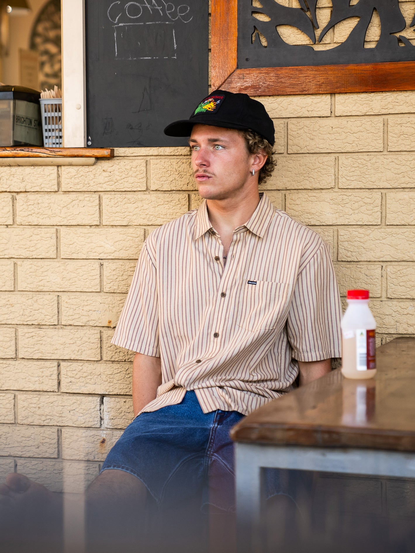 Barstone Woven Short Sleeve Shirt - Grain – Volcom