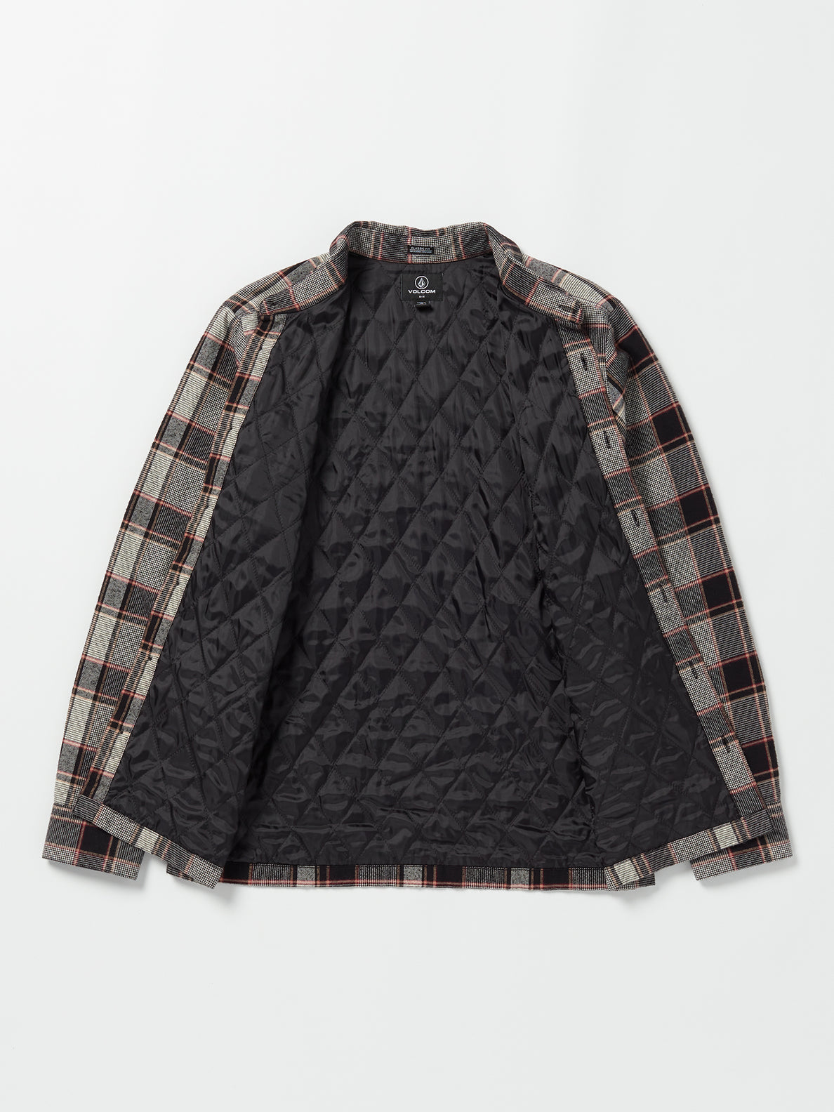 Brickstone Lined Flannel Long Sleeve Shirt - Dirty White – Volcom