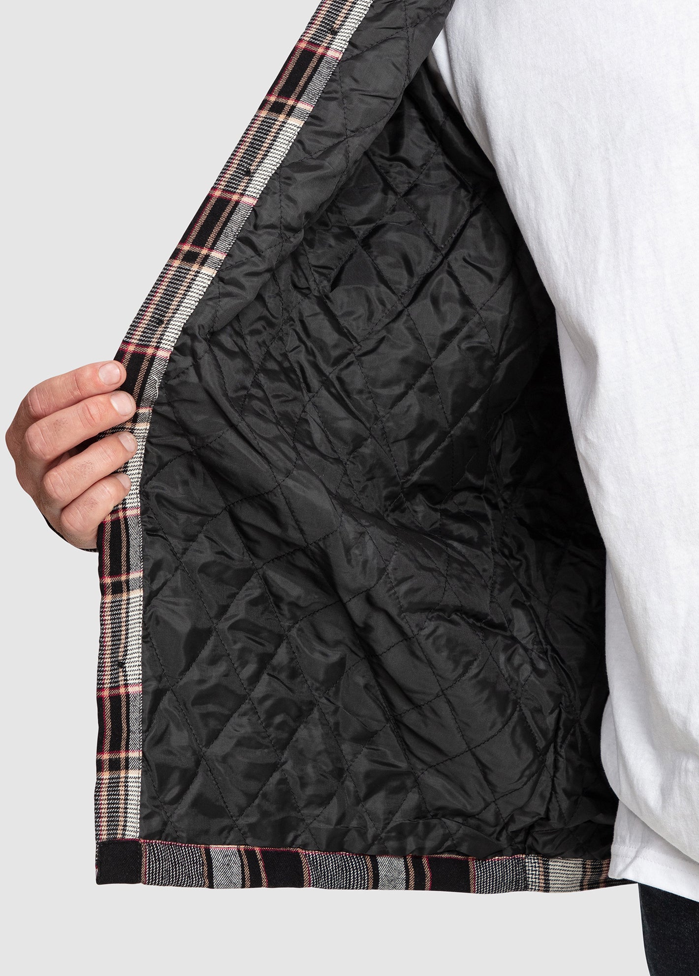 Brickstone Lined Flannel Long Sleeve Shirt - Dirty White – Volcom