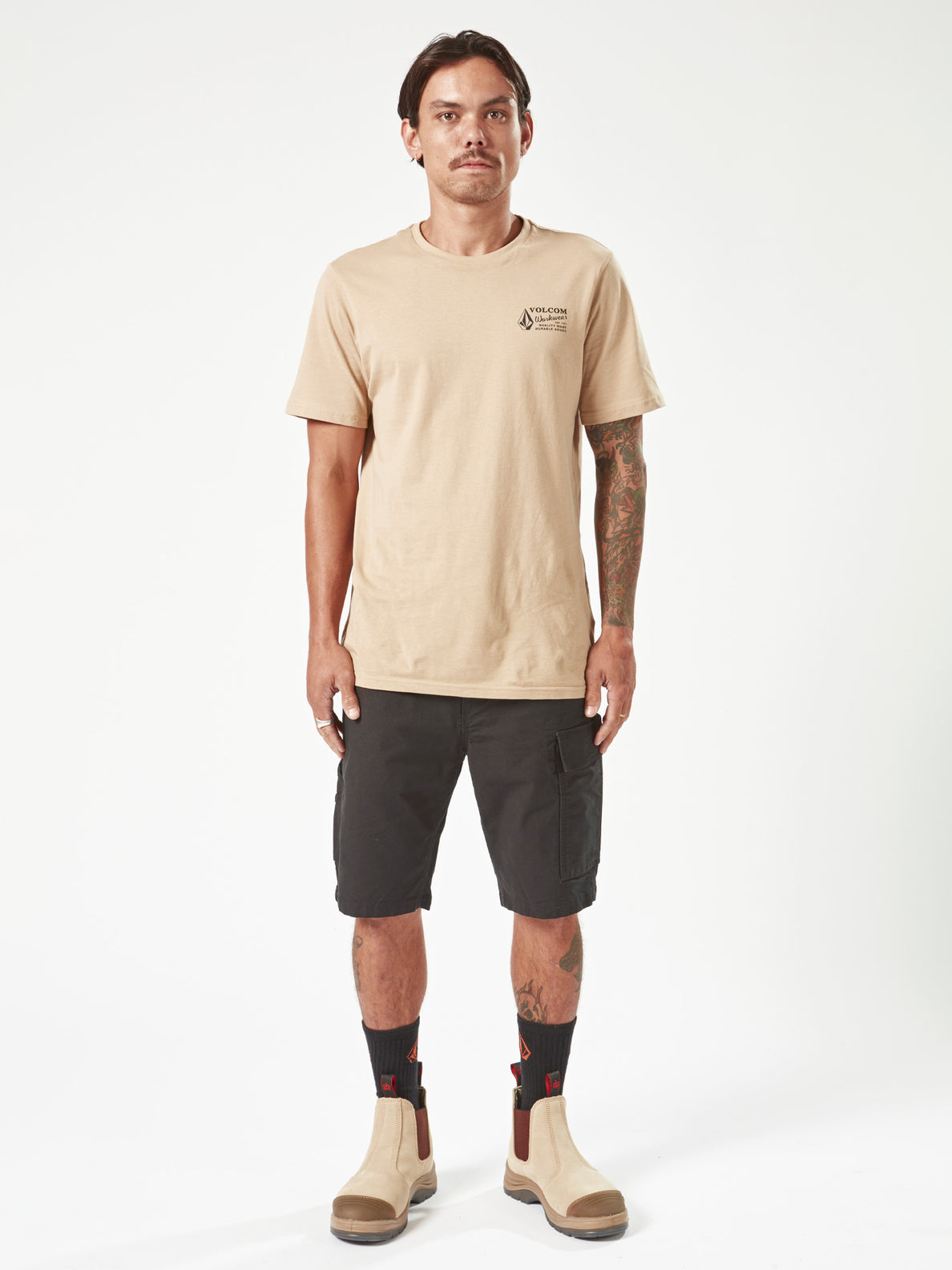 Volcom Workwear Caliper Work Short 20" - Black
