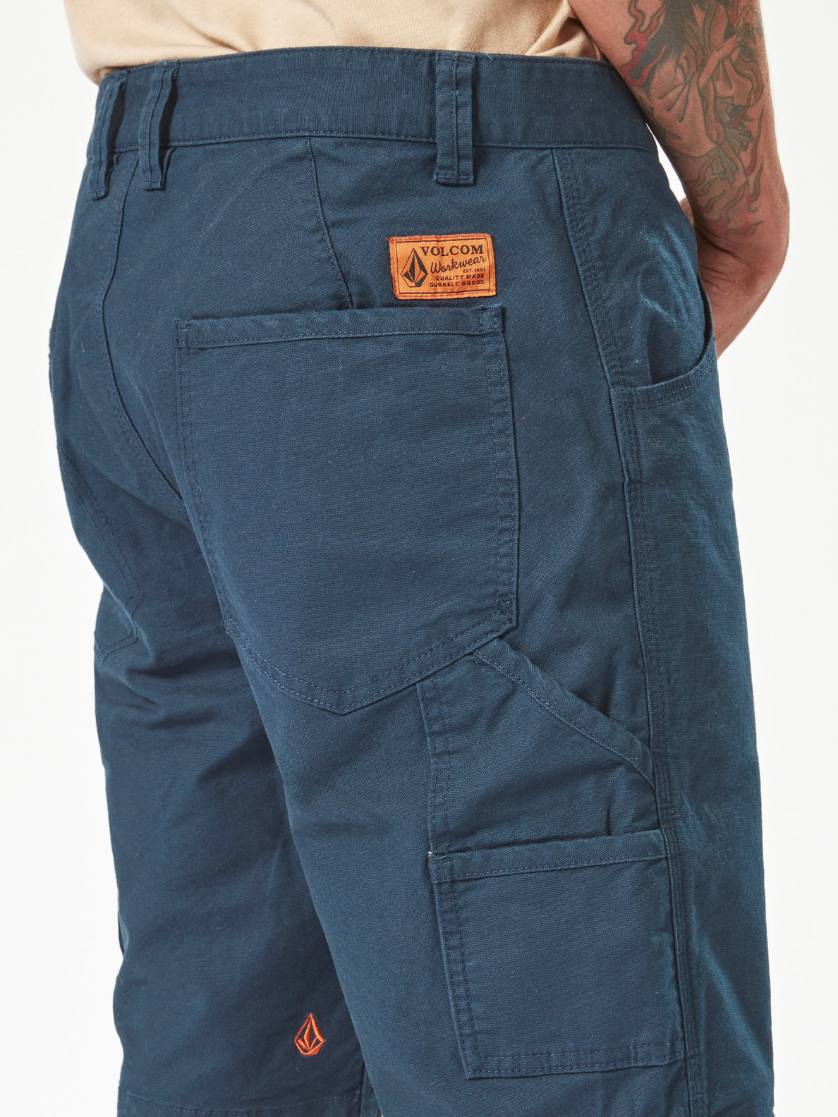 Volcom Workwear Caliper Work Short 20" - Navy