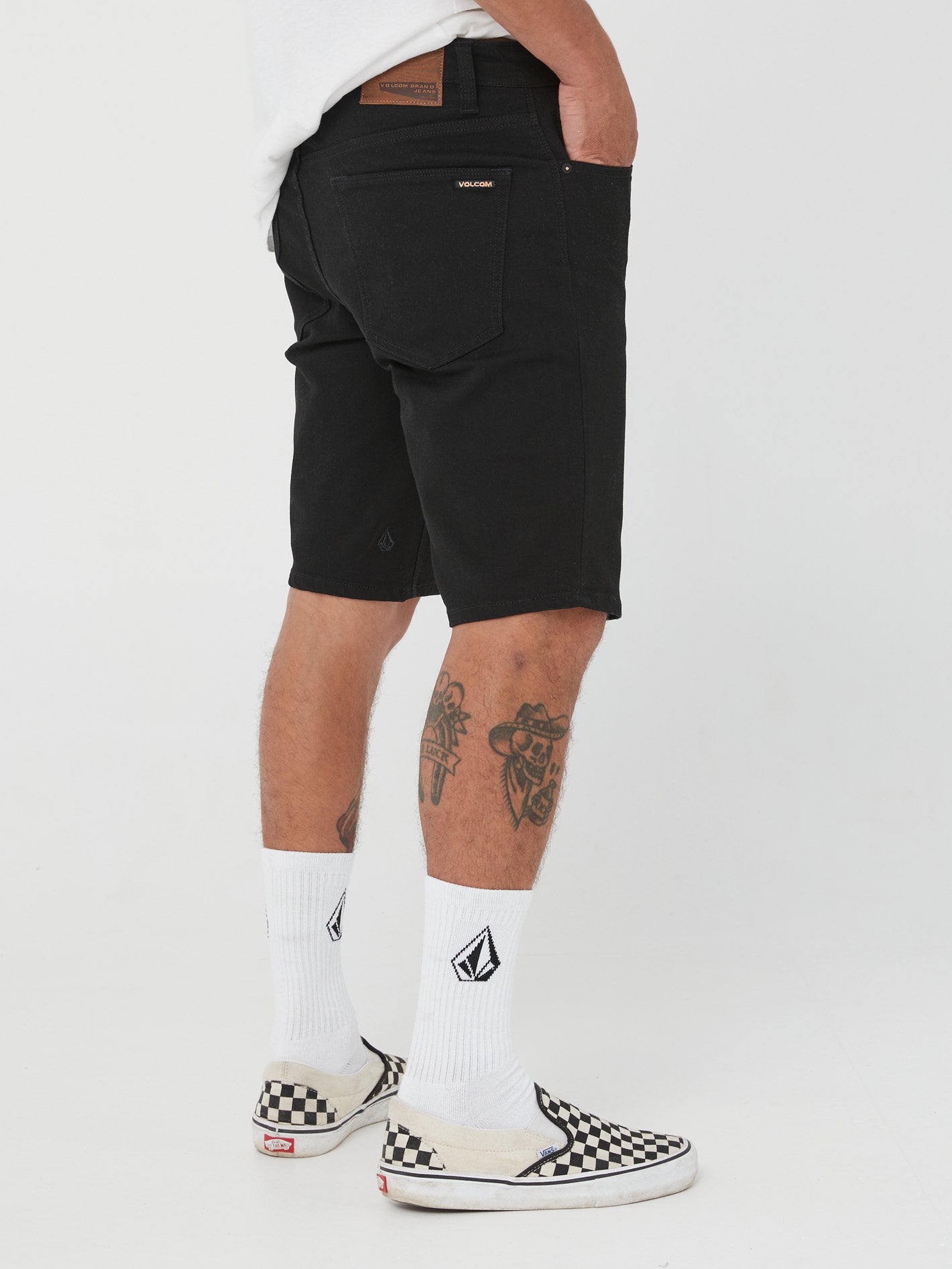 V Vorta Twill Short - Black – Volcom