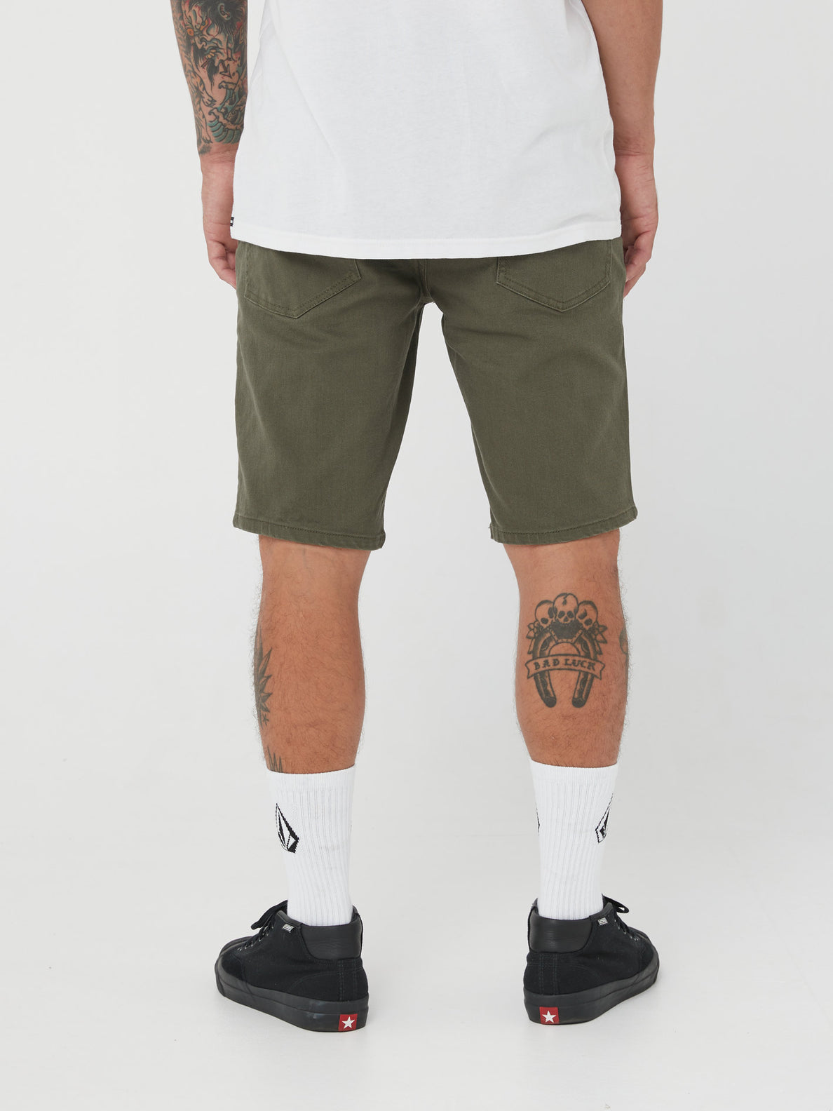 V Vorta Twill Short - Military – Volcom