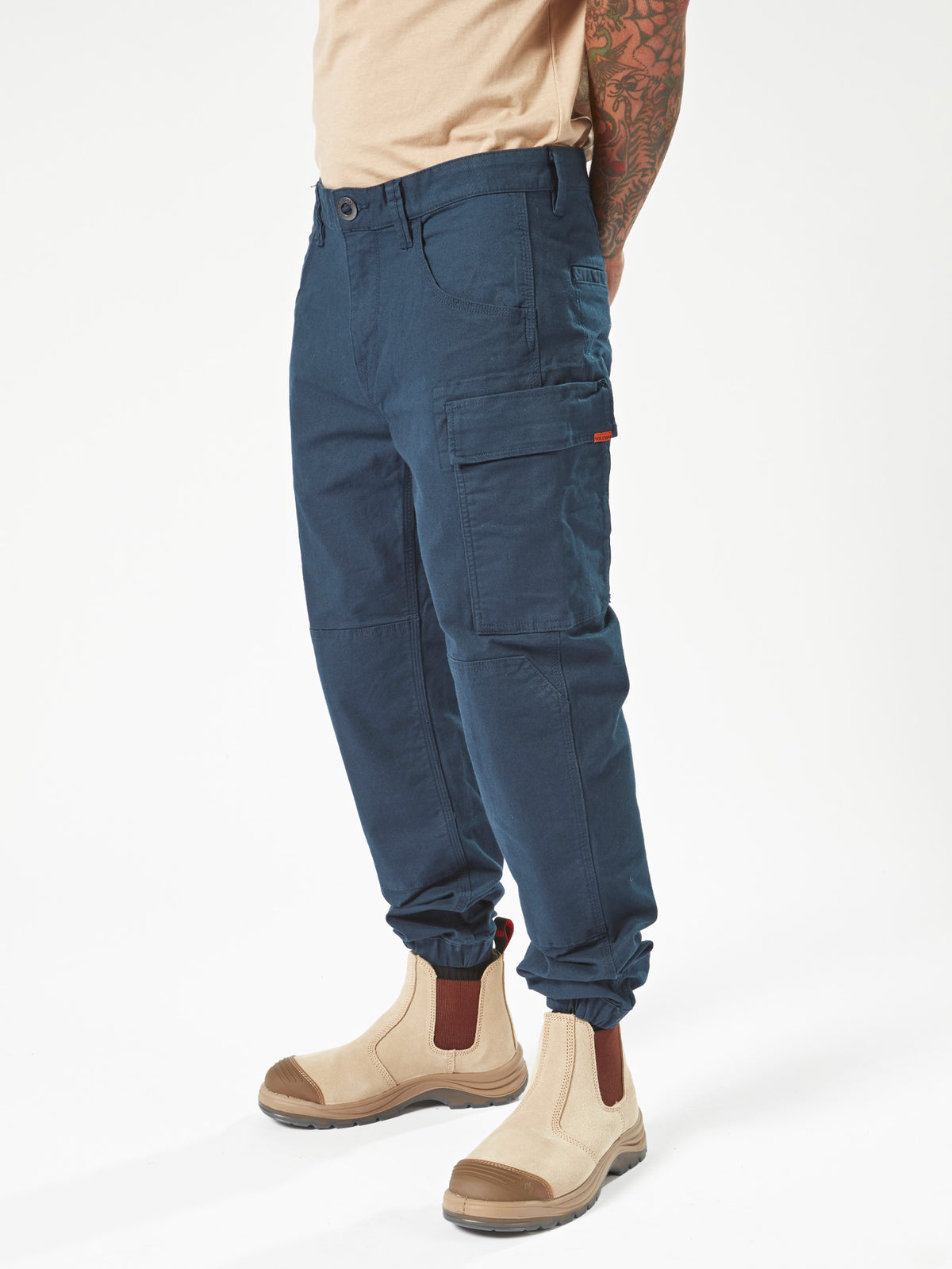 Mens Volcom Workwear Caliper Cuffed Pant