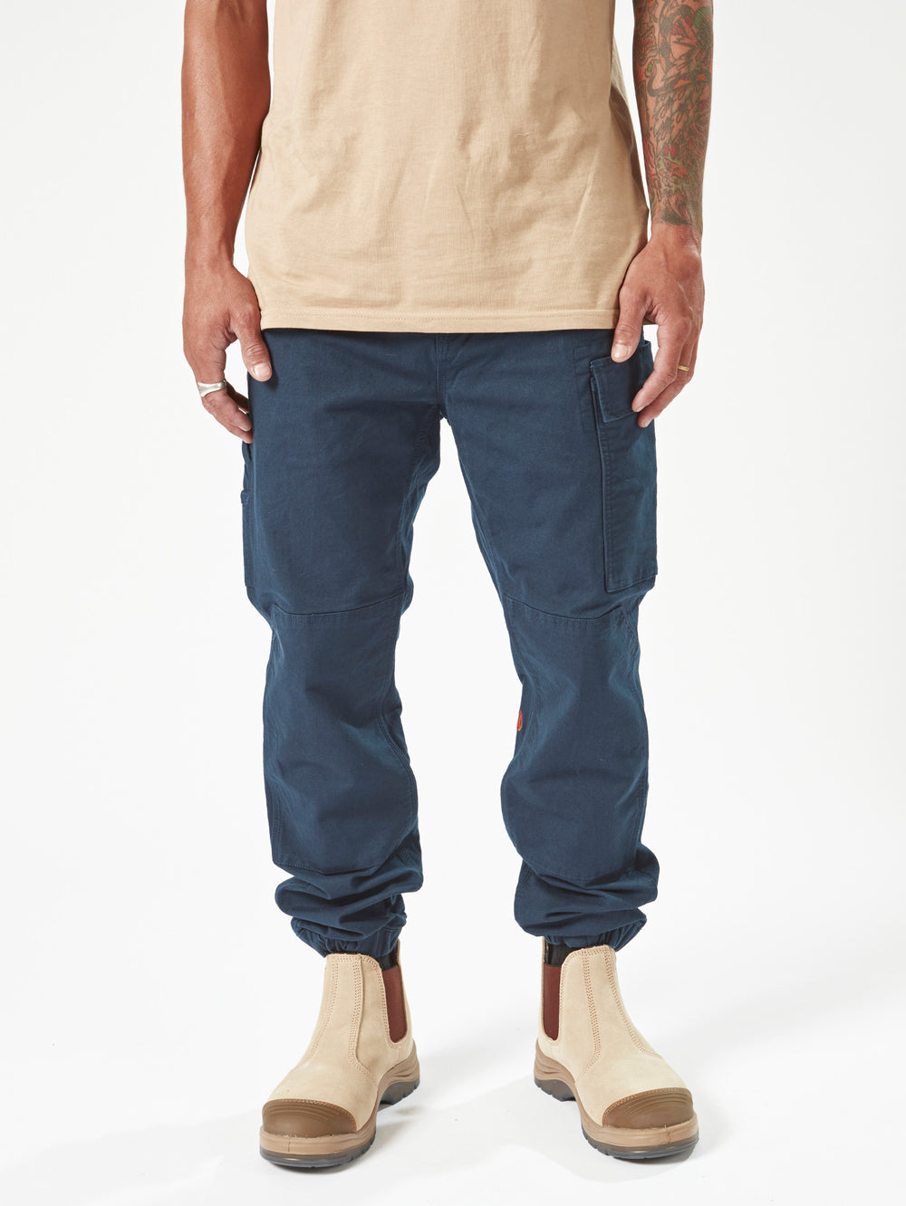 Mens Volcom Workwear Caliper Cuffed Pant