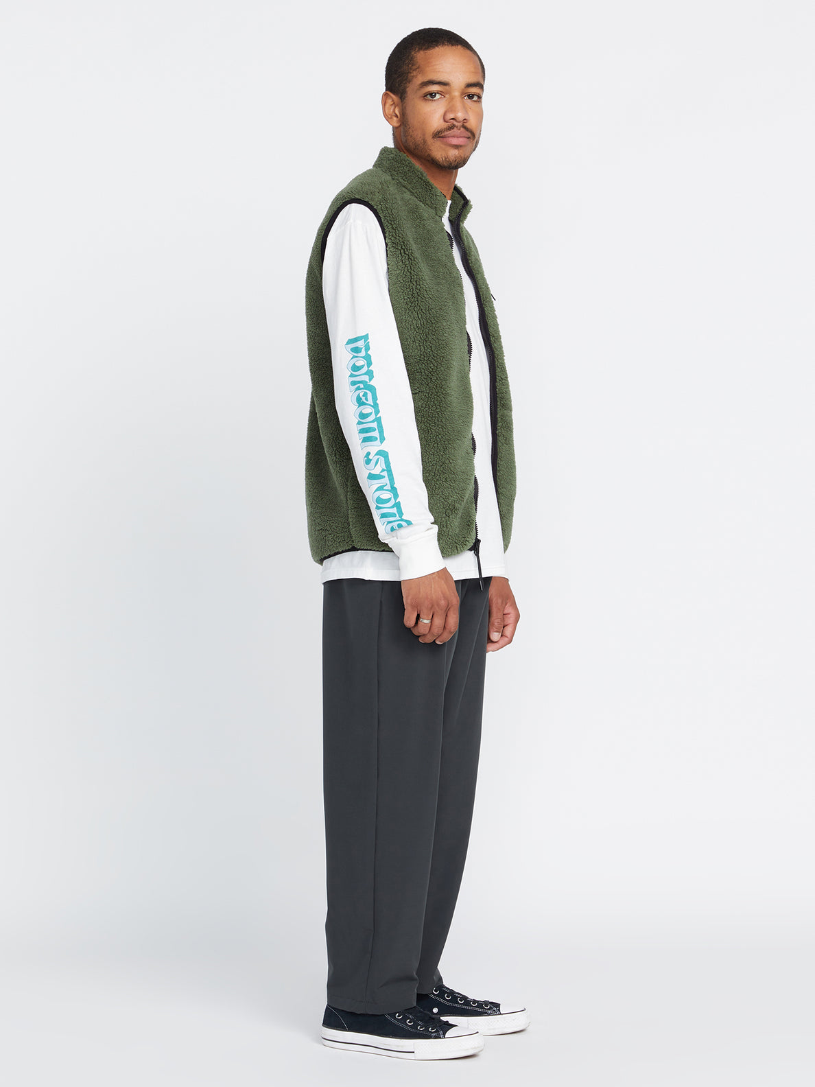 Muzzer Fuzzar Vest - Squadron Green – Volcom