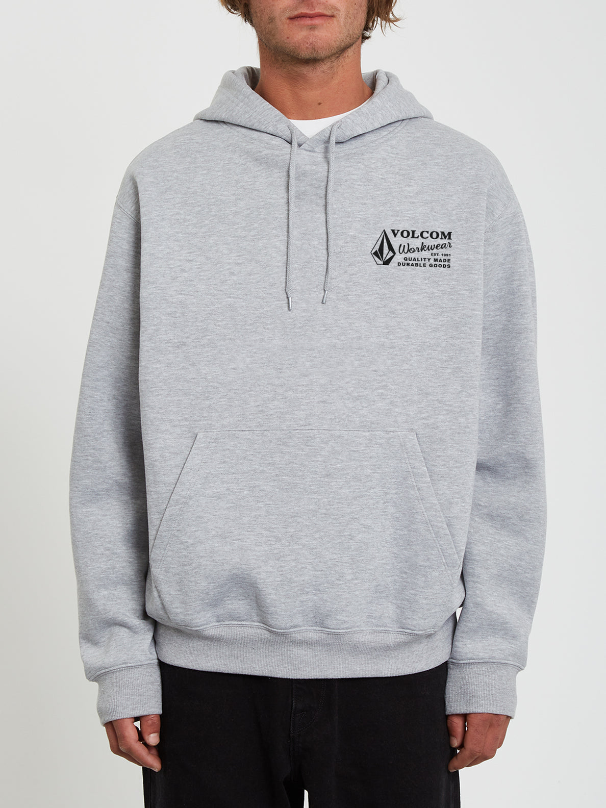Volcom Workwear Pullover Fleece - Heather Grey