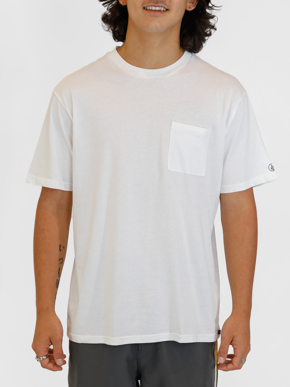 Basic Pocket Tee - White – Volcom