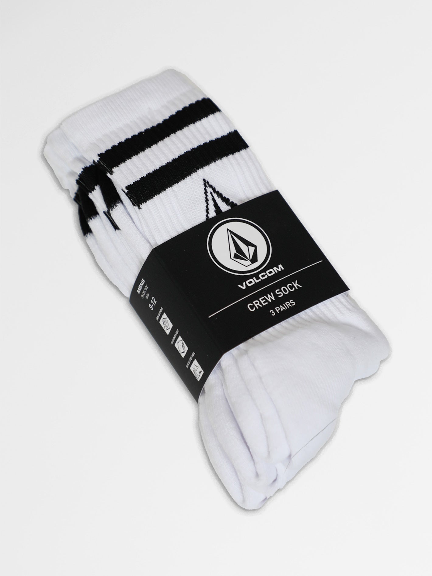 Full Stone Retro Sock 3 Pack – Volcom