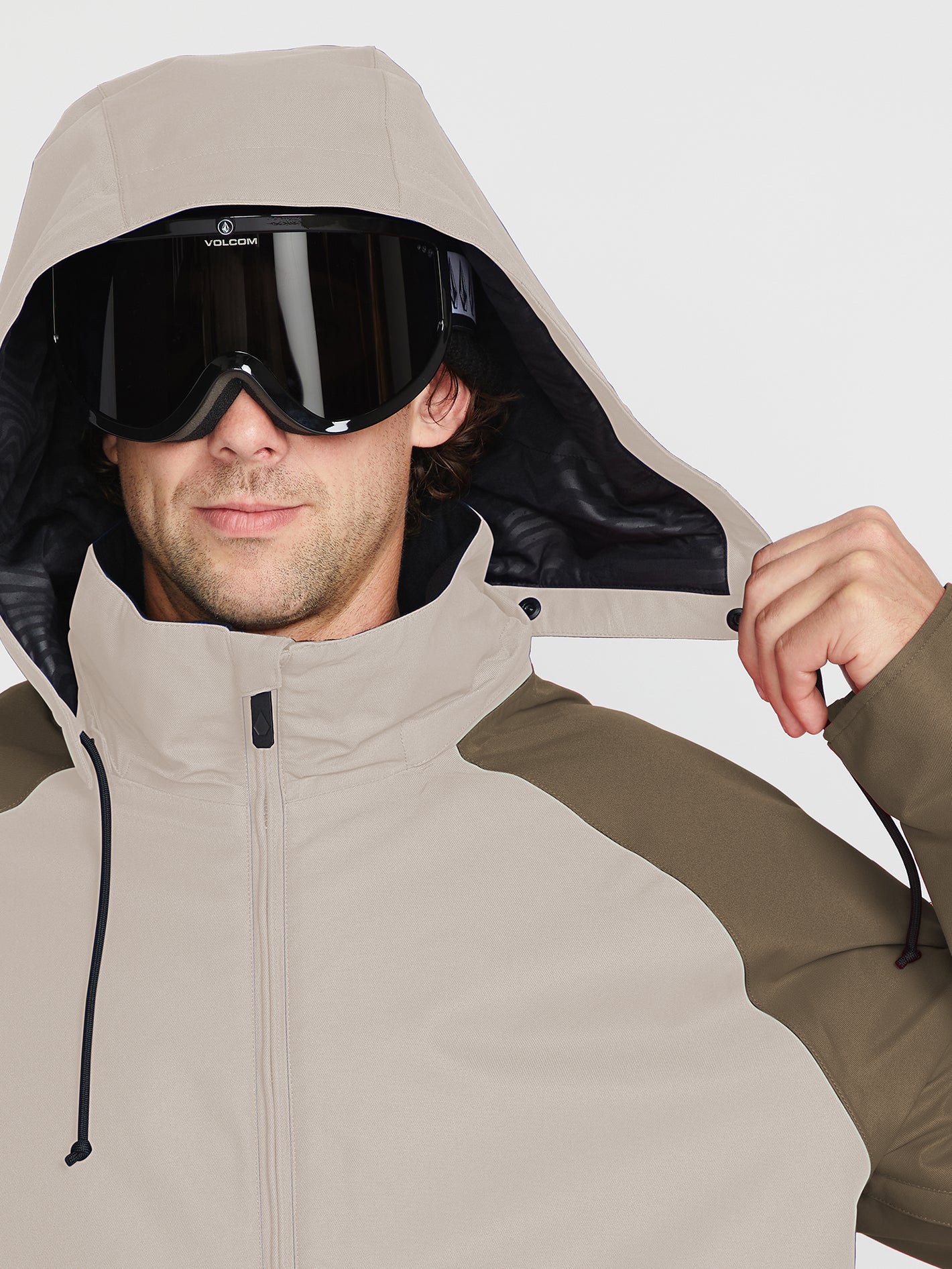 Mens 2836 Insulated Jacket - Dark Teak (2022) – Volcom