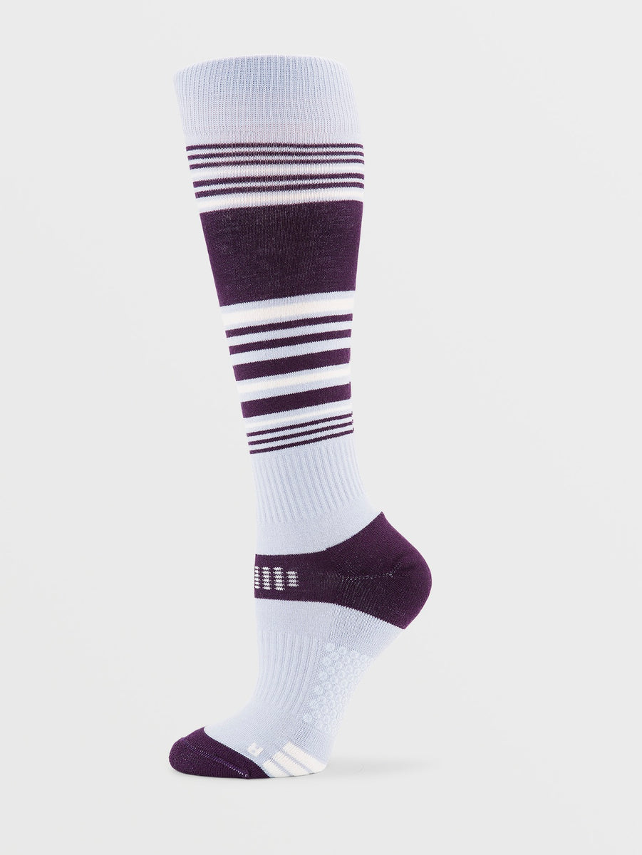 Womens Tundra Tech Socks - Lilac Ash – Volcom